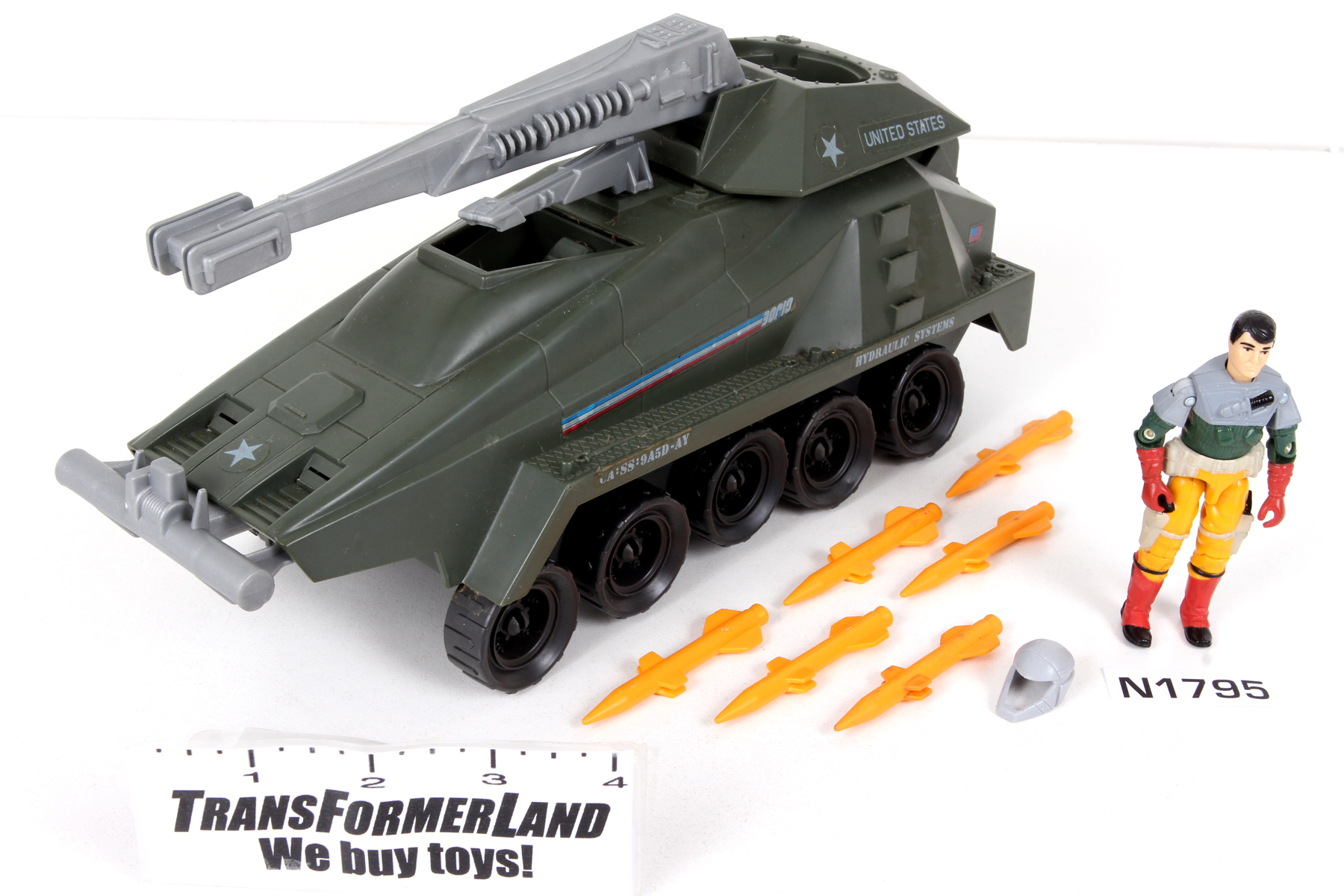 Complete G.I. Joe® A Real American Hero (ARAH) Vehicle and Driver Sets ...