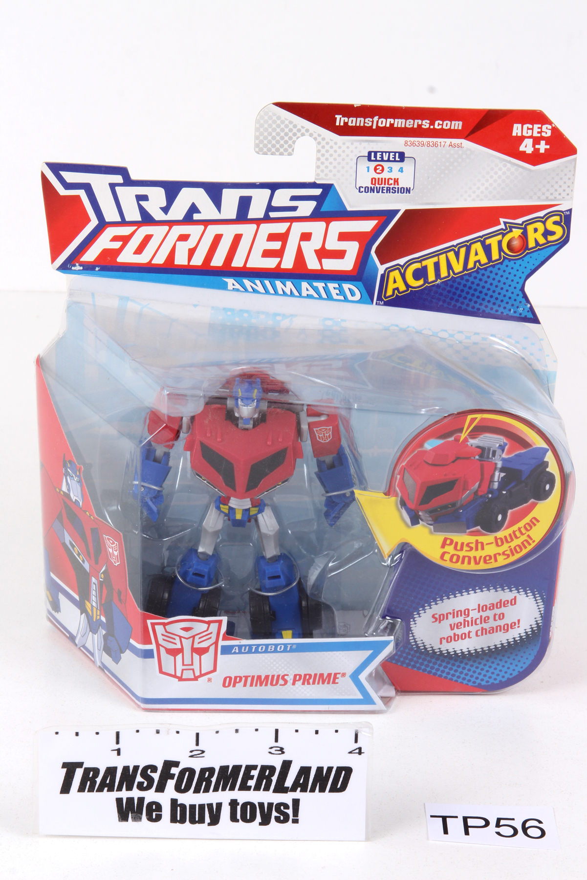 Sealed Transformers® Animated Activators Optimus Prime SKU 342950 ...