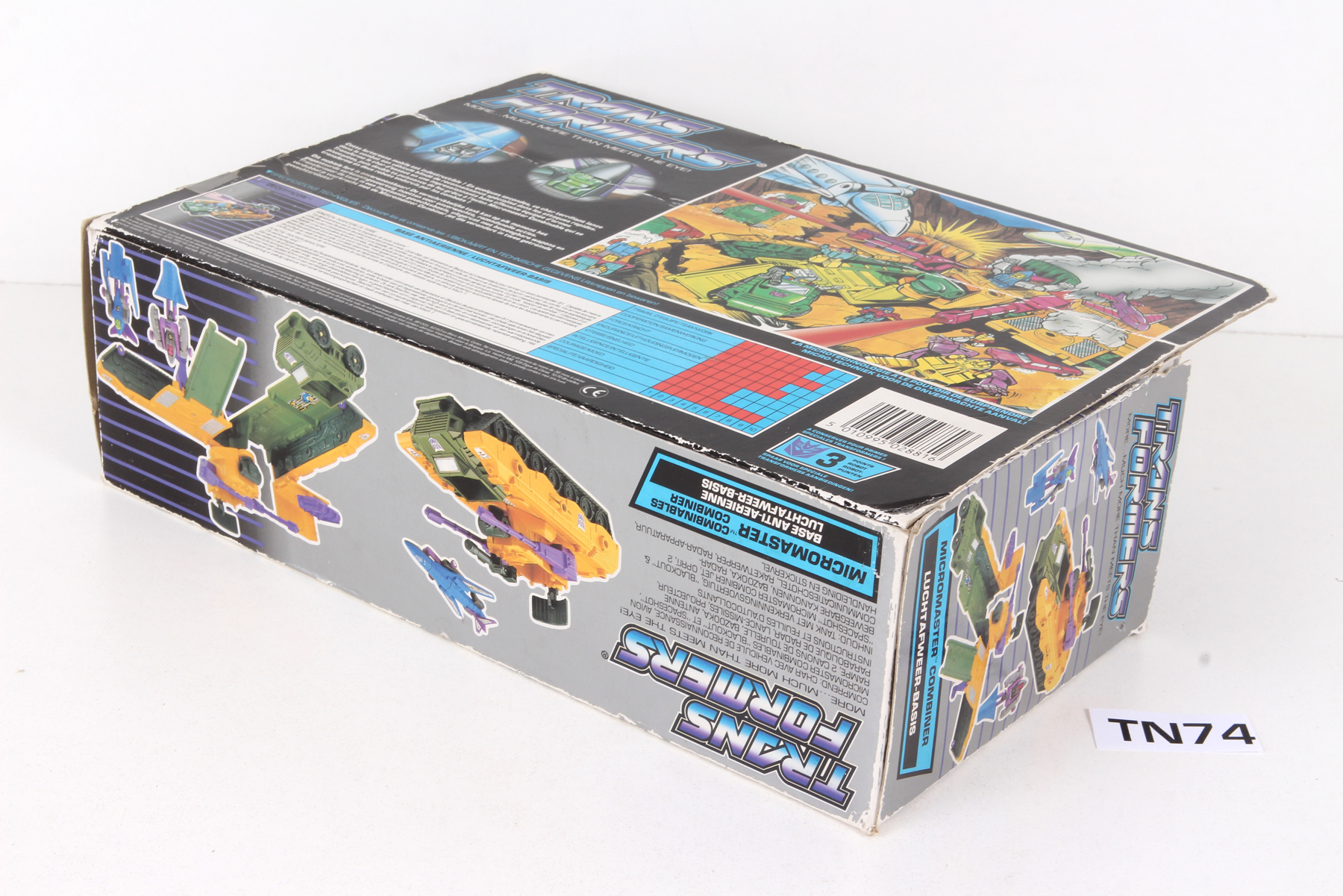 Transformers® G1 Anti-Aircraft Base with Blackout and Spaceshot Package ...
