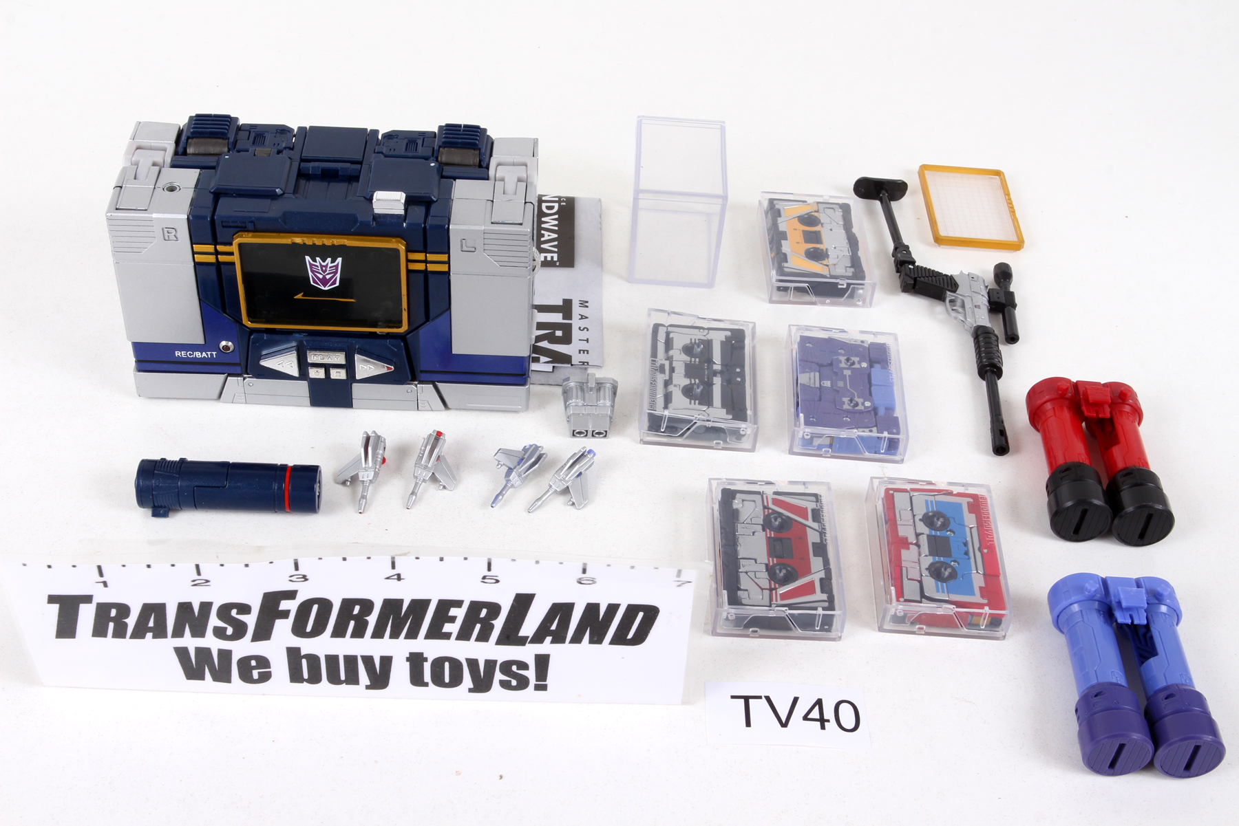 Complete Transformers® Masterpiece Masterpiece Soundwave SKU 343812 ...