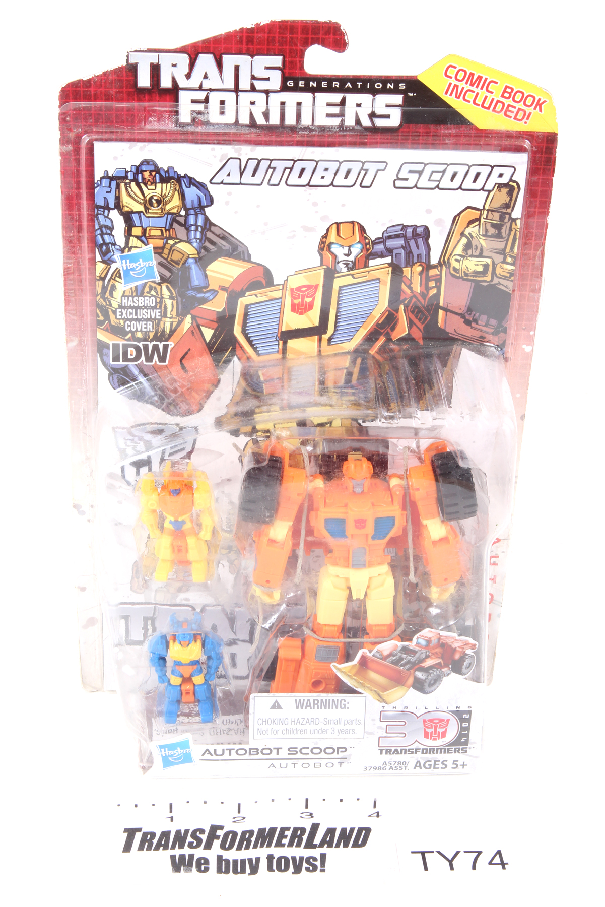Sealed Transformers® Generations Deluxe Class Autobot Scoop with ...