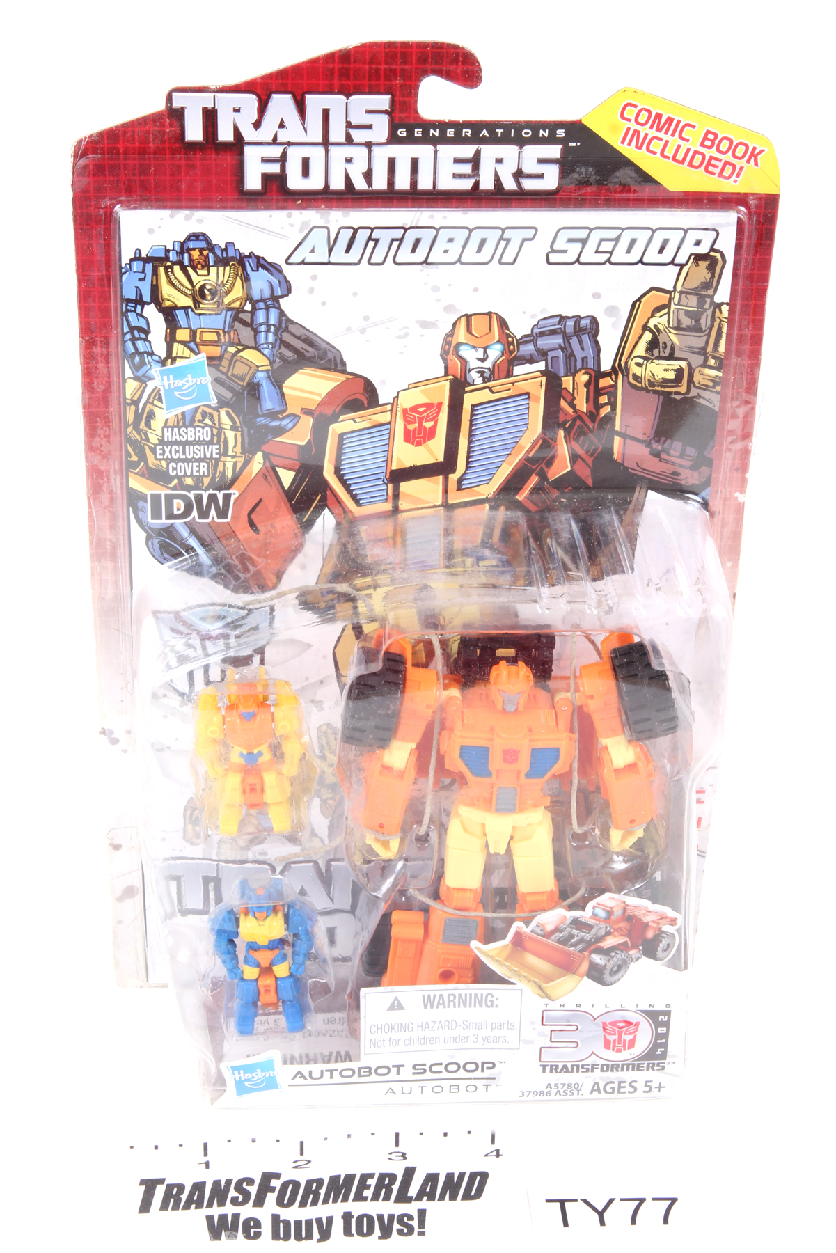 Sealed Transformers® Generations Deluxe Class Autobot Scoop with ...