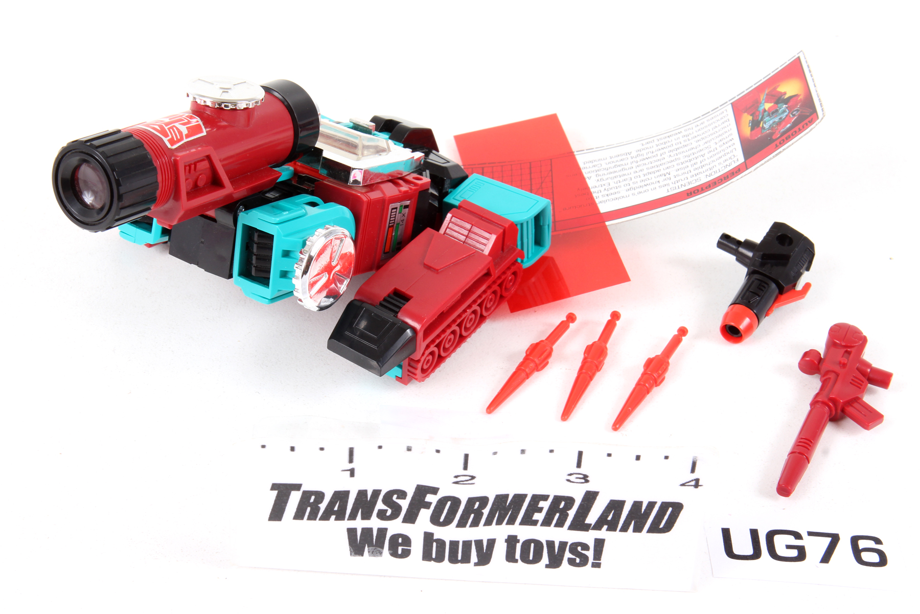 Complete Transformers® G1 Perceptor SKU 344846 | Transformerland.com ...