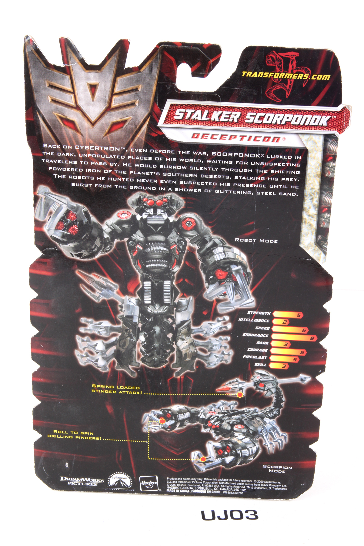 Sealed Transformers® Movie - Revenge of the Fallen (ROTF) Deluxe Class ...
