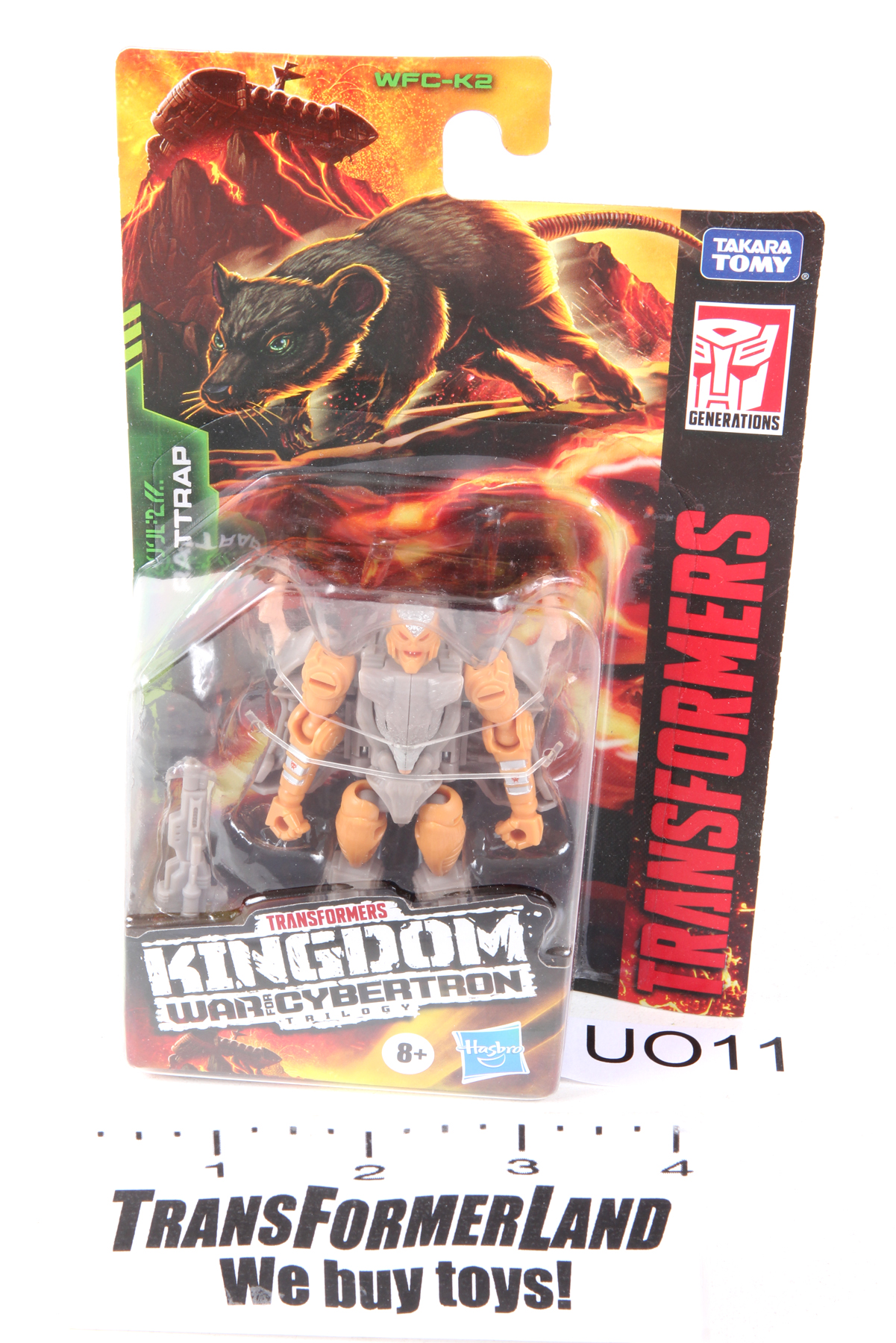 Sealed Transformers® War for Cybertron - Kingdom Core Class Rattrap SKU ...