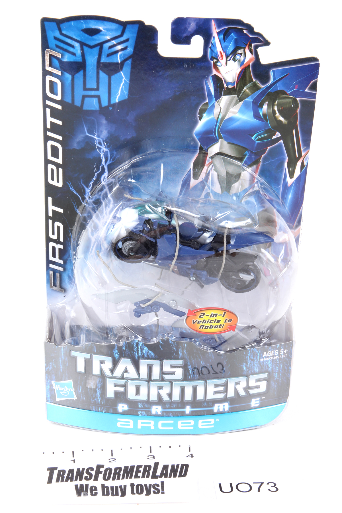 Sealed Transformers® Prime Deluxe Class Arcee SKU 346195 ...
