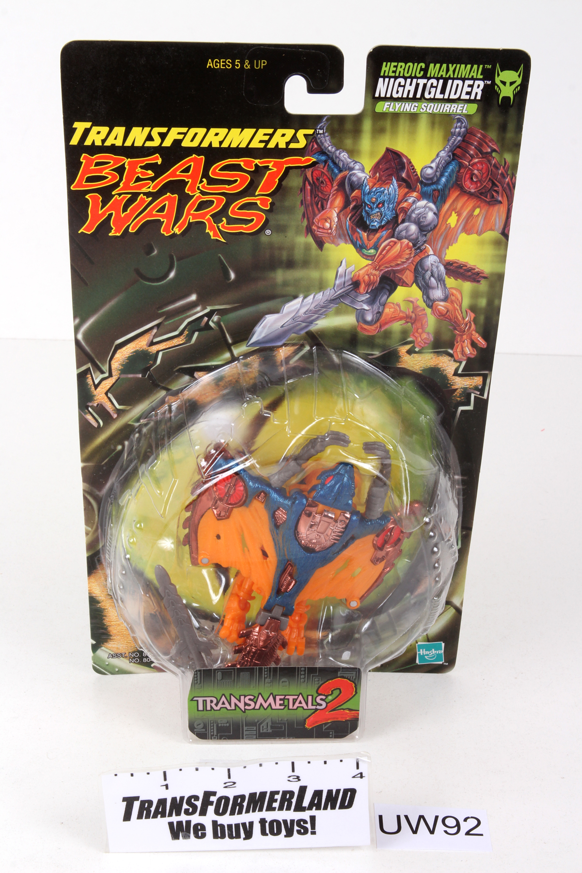 Sealed Transformers® Beast Wars Basic Class Nightglider SKU 346935 ...