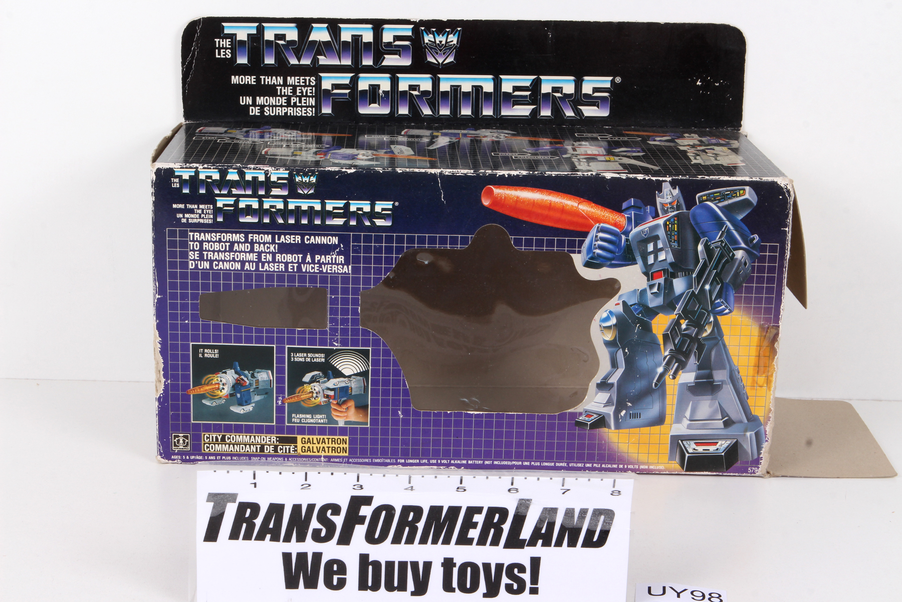 Transformers® G1 Galvatron Package SKU 347382 | Transformerland.com ...