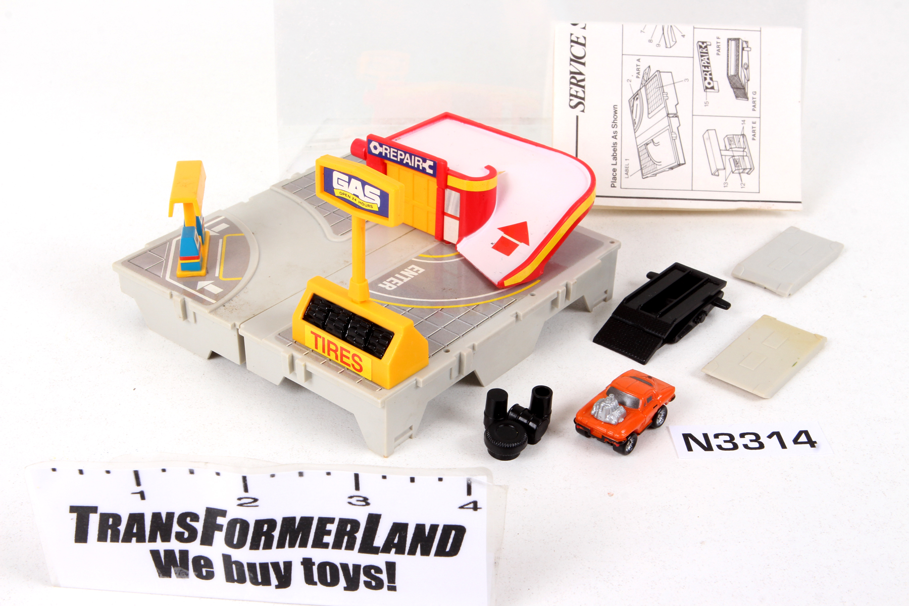 Complete Micro Machines® Travel City Service Station SKU 348278 ...