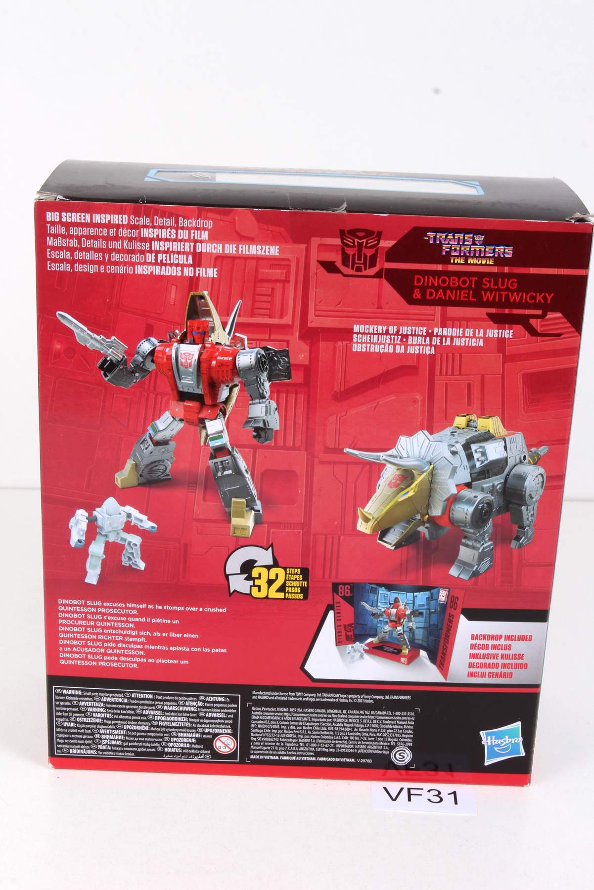 Packaged, not sealed Transformers® Studio Series Leader Class Dinobot ...