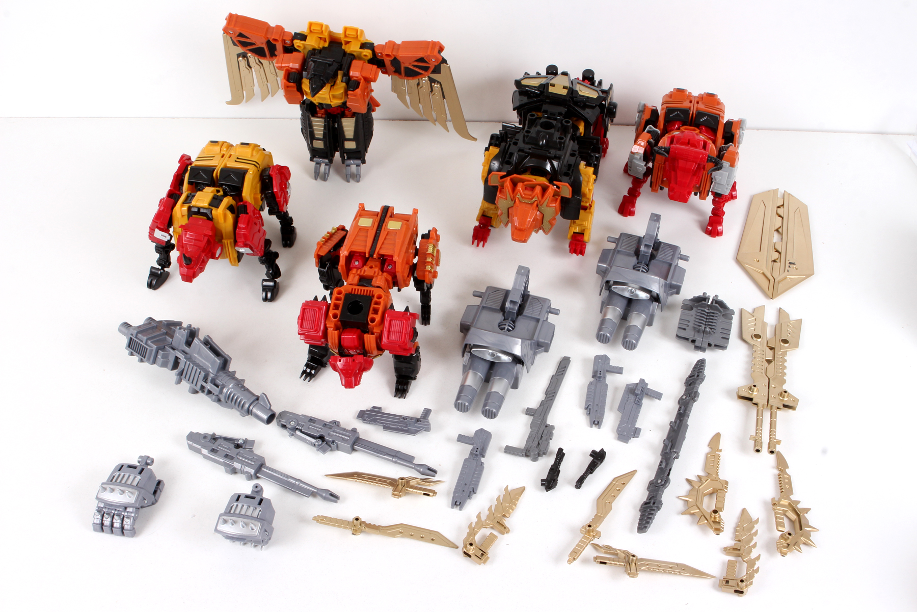 Complete Vintage Transforming Robots® Knock-offs, Bootlegs Combiners ...