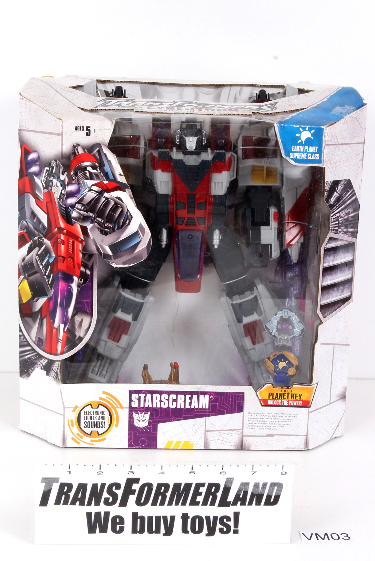 Sealed Transformers® Cybertron Supreme Class Starscream SKU 349633 ...