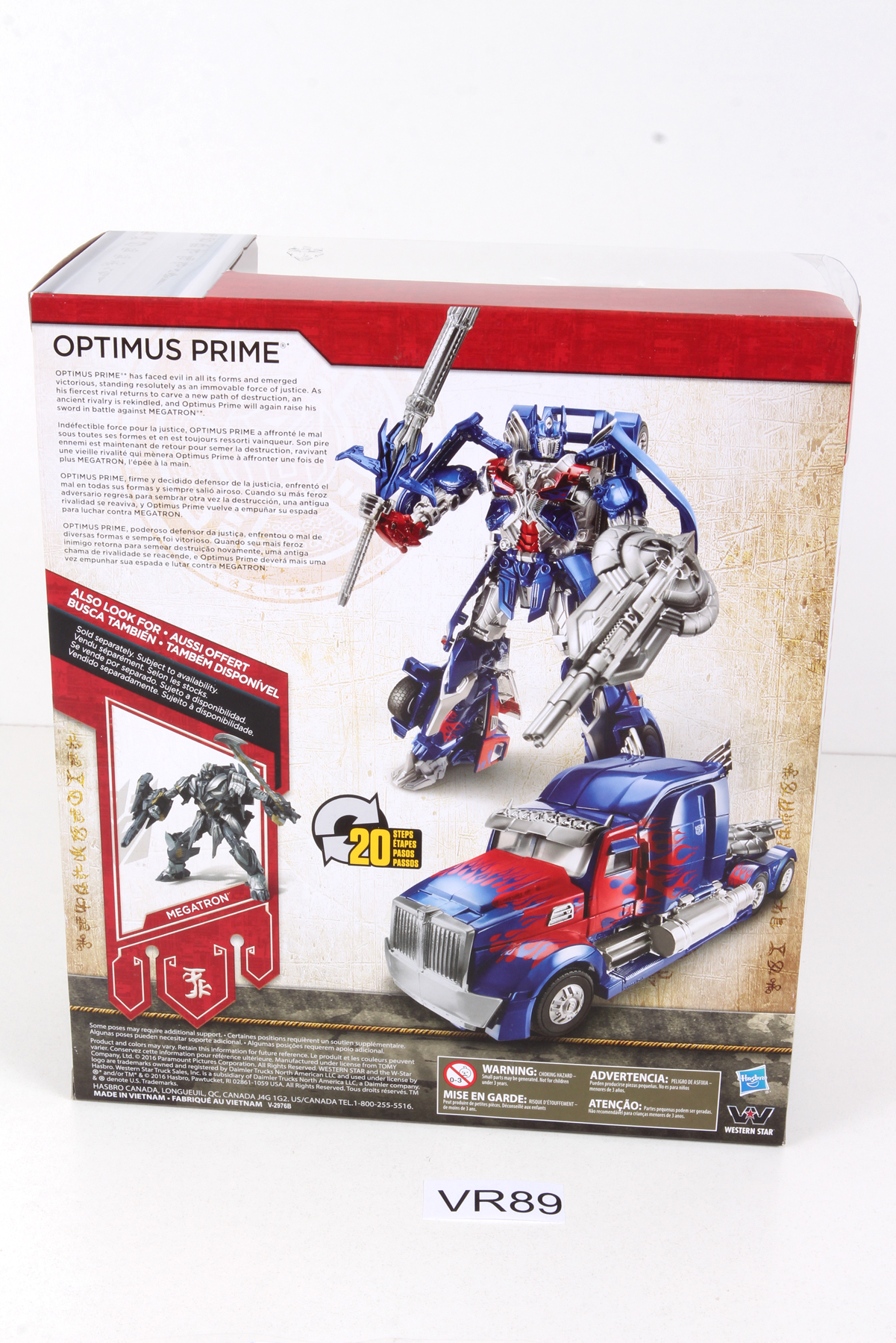Sealed Transformers® Movie - The Last Knight (TLK) Leader Class Optimus ...