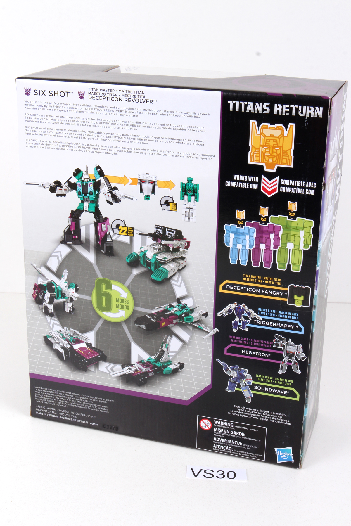 Sealed Transformers® Generations - Titans Return Leader Class Six Shot ...