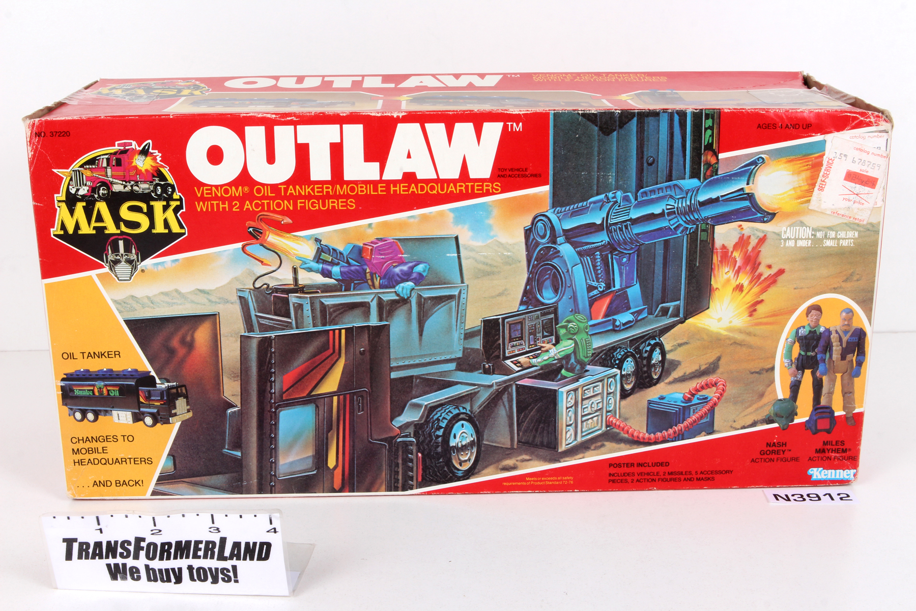 Sealed M.A.S.K.® Series 2 Vehicles Outlaw SKU 350455 | Transformerland ...