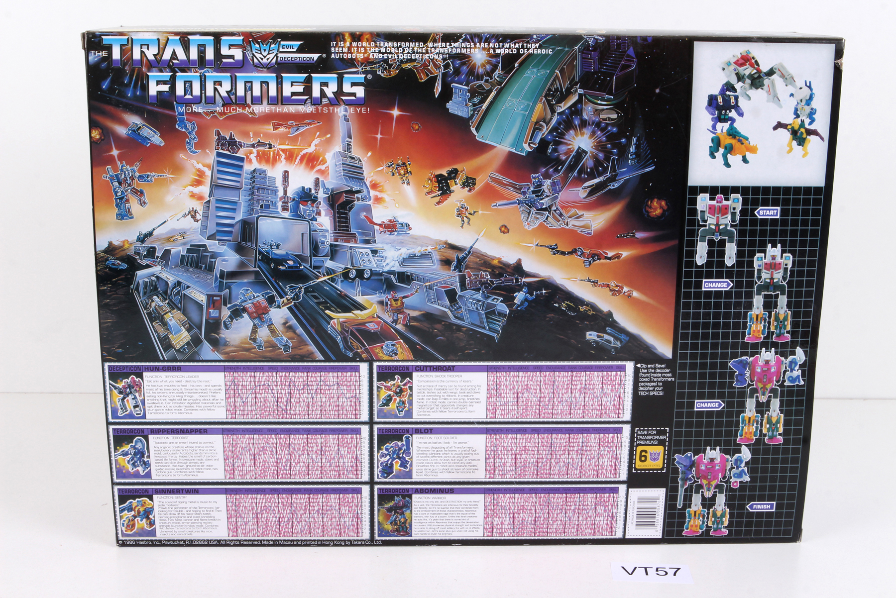 Packaged, not sealed Vintage Transforming Robots® Knock-offs, Bootlegs ...
