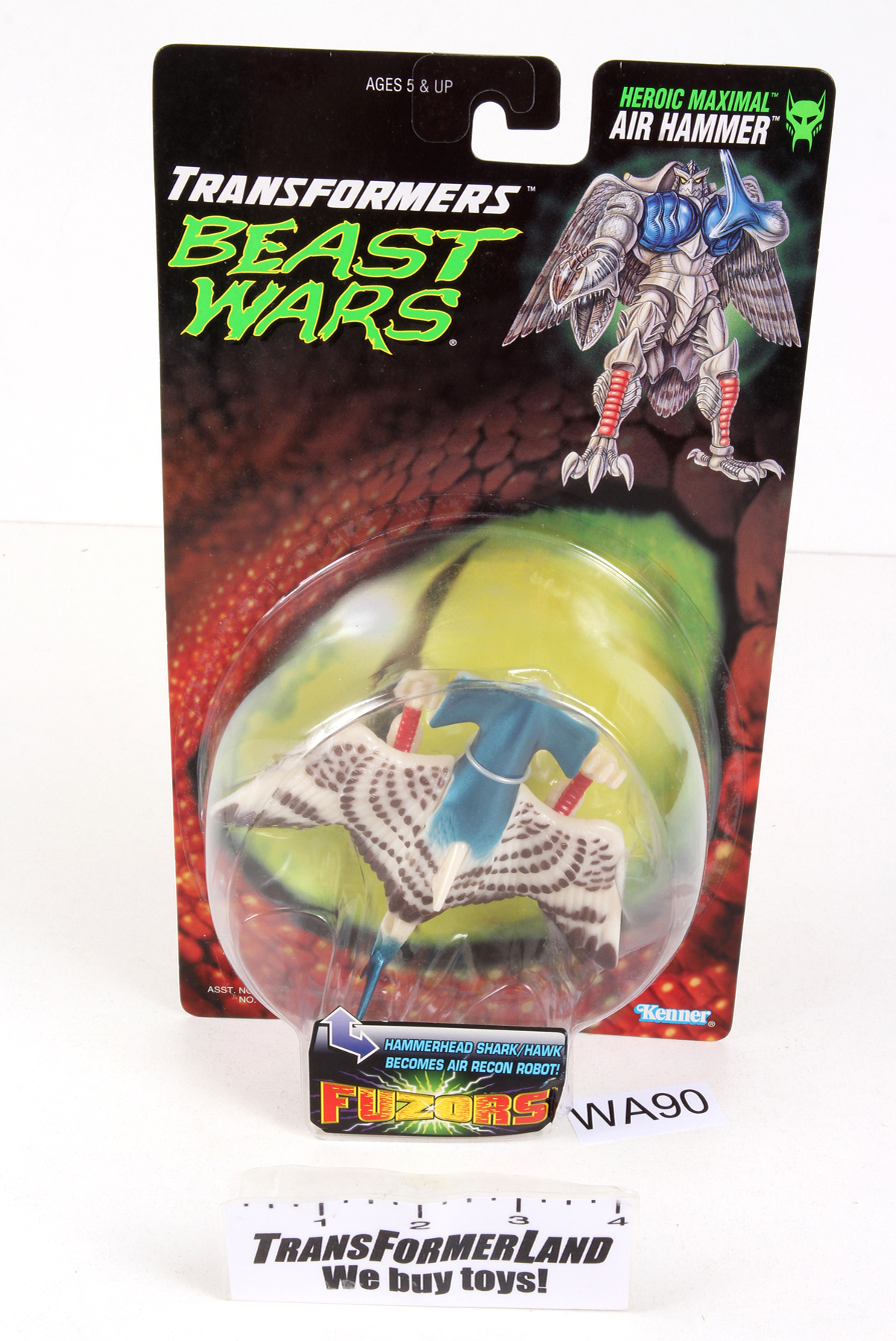 Sealed Transformers® Beast Wars Basic Class Air Hammer SKU 351542 ...