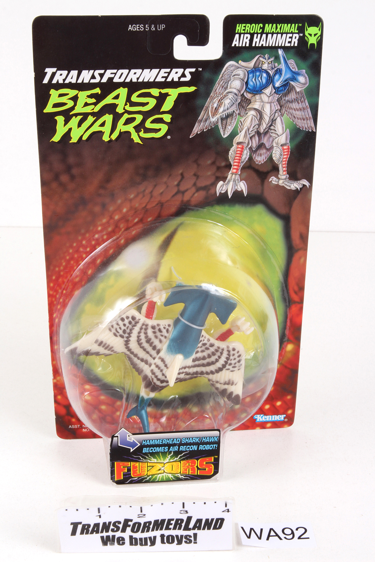Sealed Transformers® Beast Wars Basic Class Air Hammer SKU 351543 ...