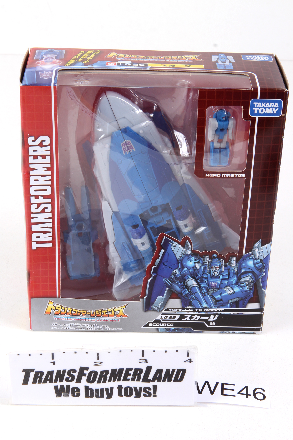 Packaged, not sealed Transformers® Legends Deluxe Class Scourge SKU ...