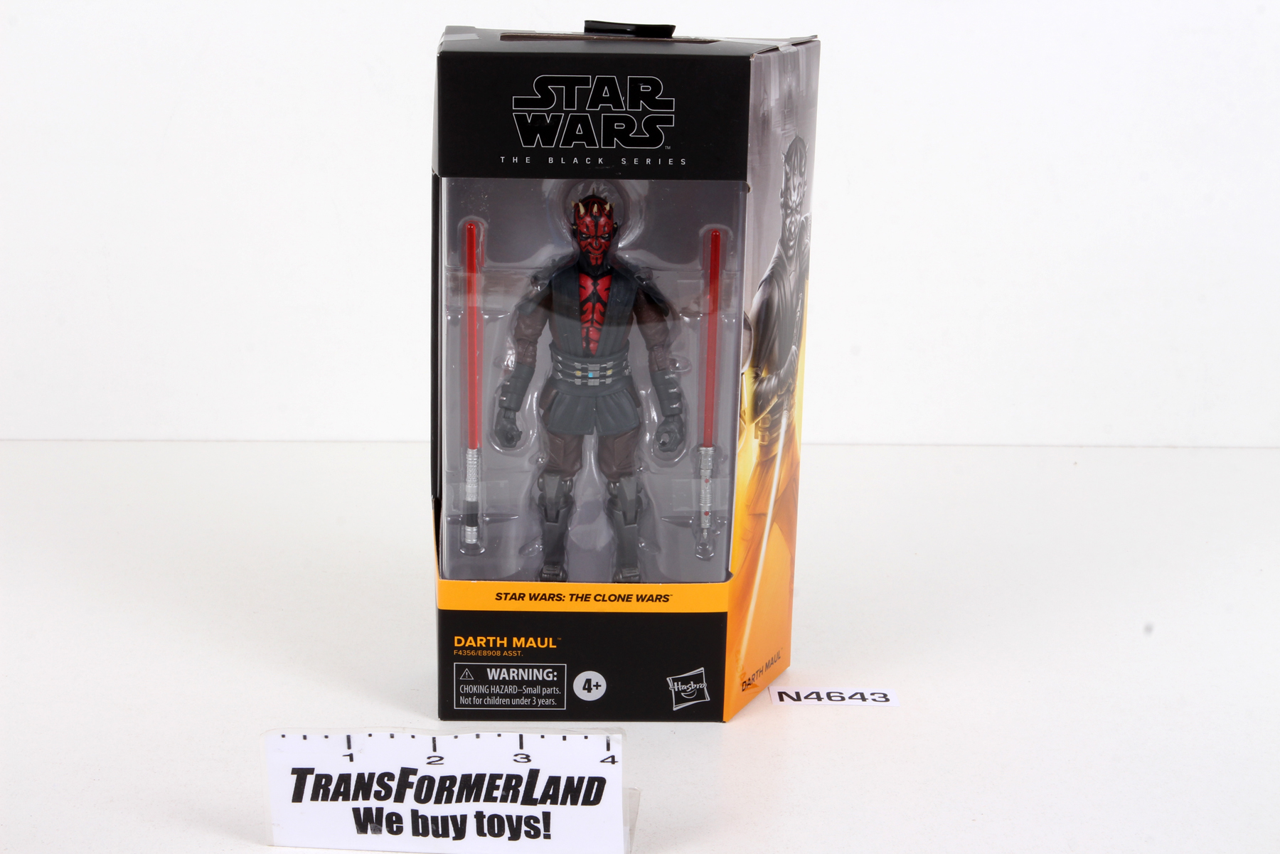 Sealed Star Wars® The Black Series The Clone Wars Darth Maul SKU 353131 ...