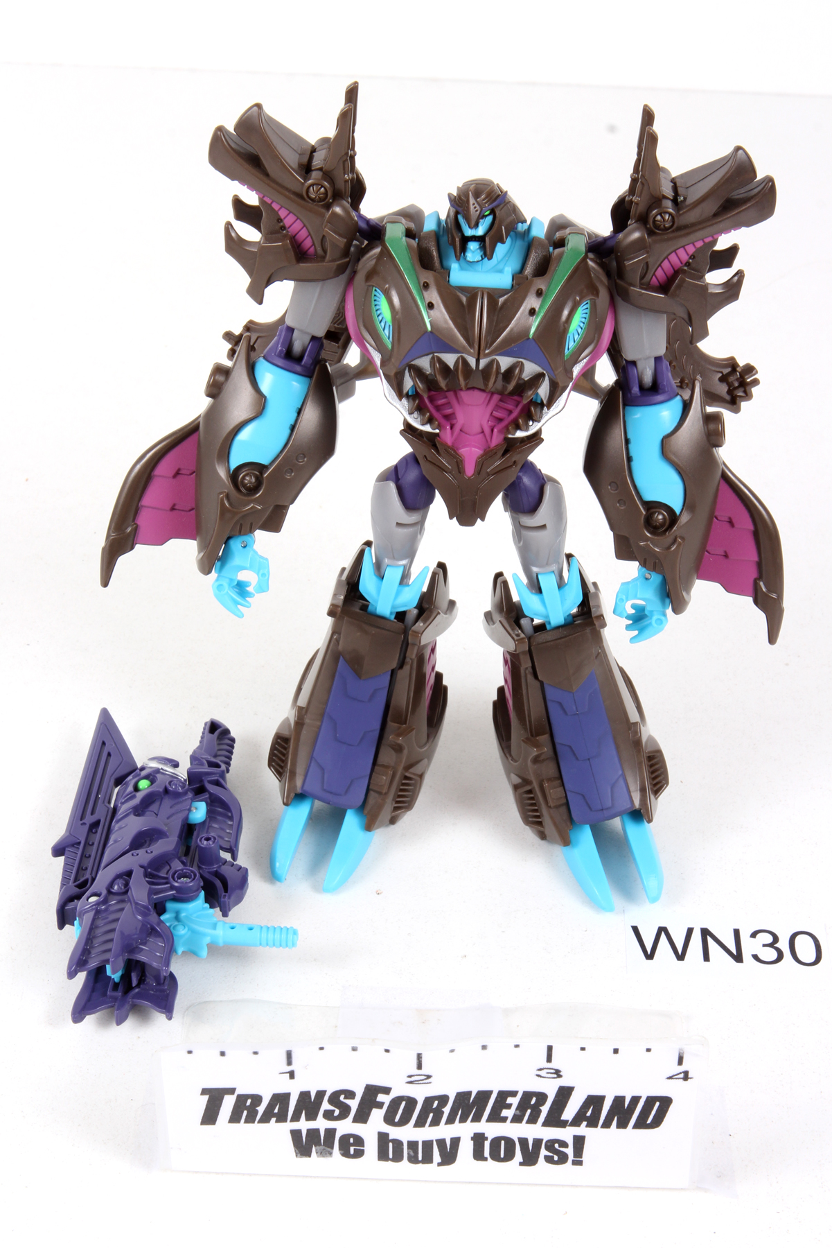 Complete Transformers® Prime Voyager Class Sharkticon Megatron SKU ...