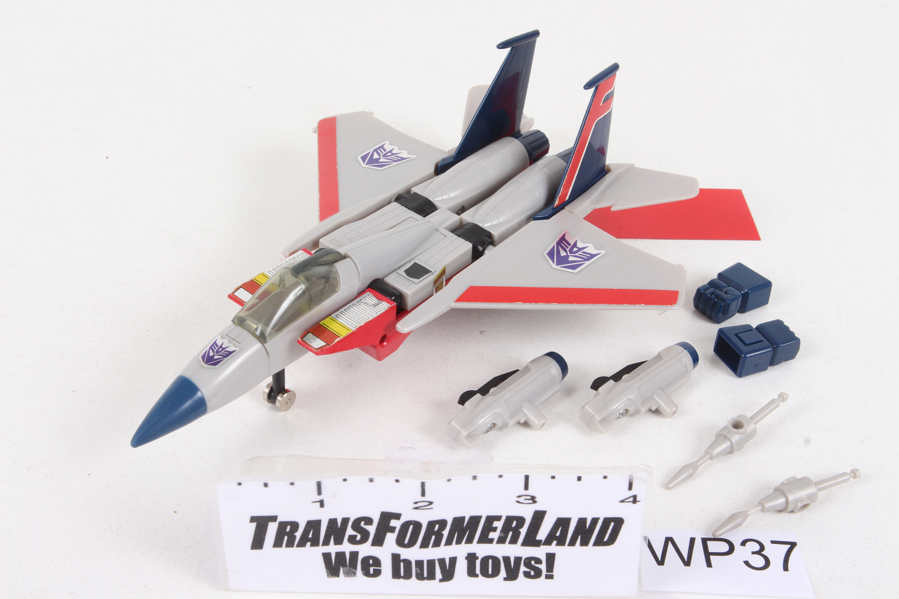 Complete Transformers® G1 Starscream SKU 353749 | Transformerland.com ...