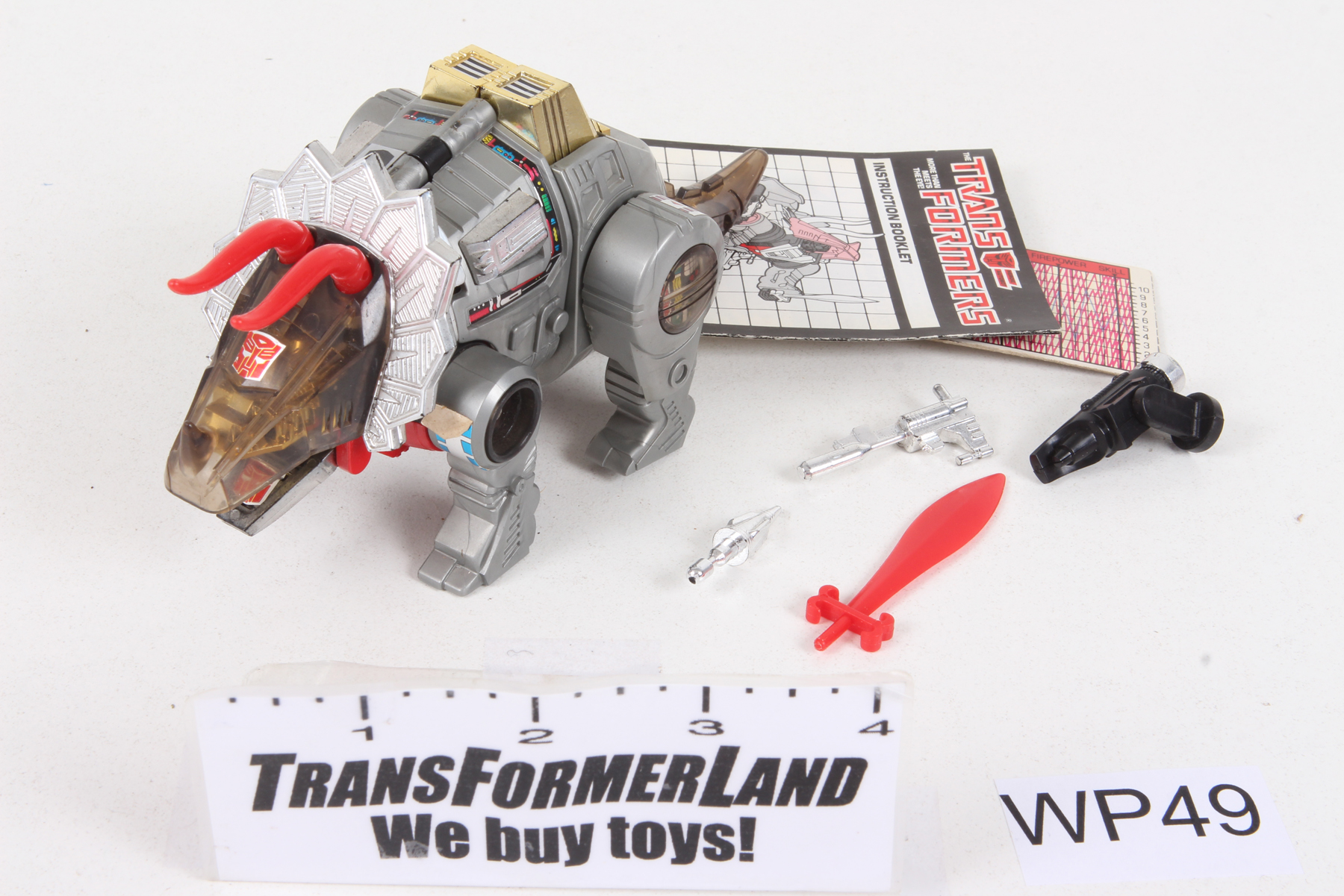 Complete Transformers® G1 Slag SKU 353764 | Transformerland.com ...