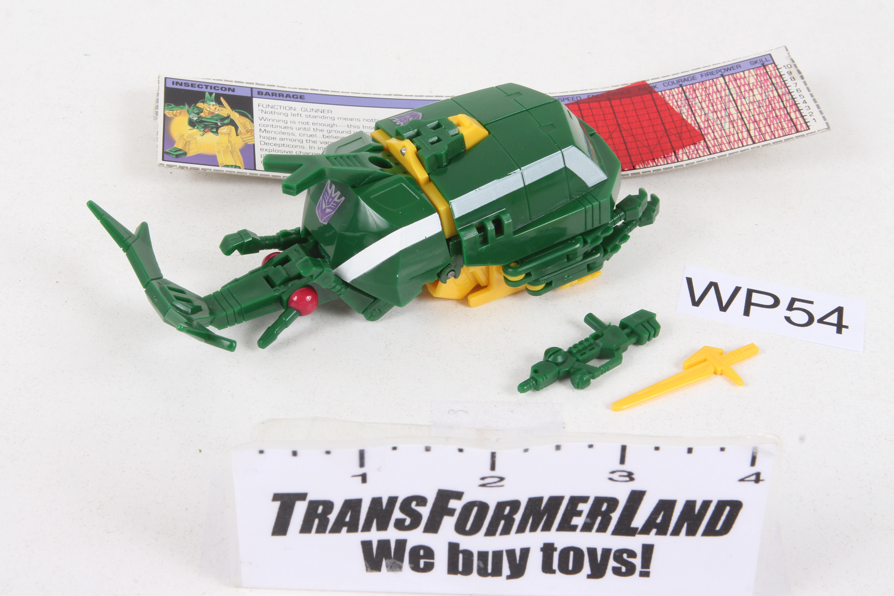 Complete Transformers® G1 Barrage SKU 353800 | Transformerland.com ...
