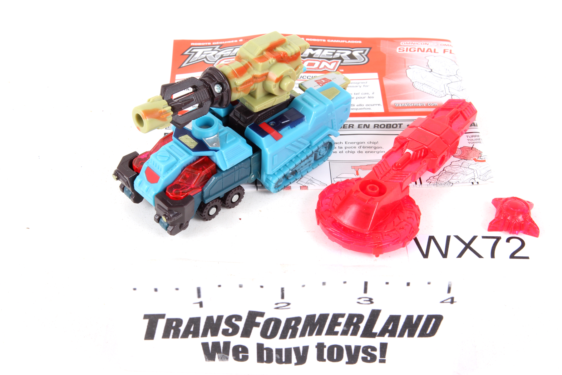 Complete Transformers® Energon Energon Class Signal Flare SKU 354852 ...