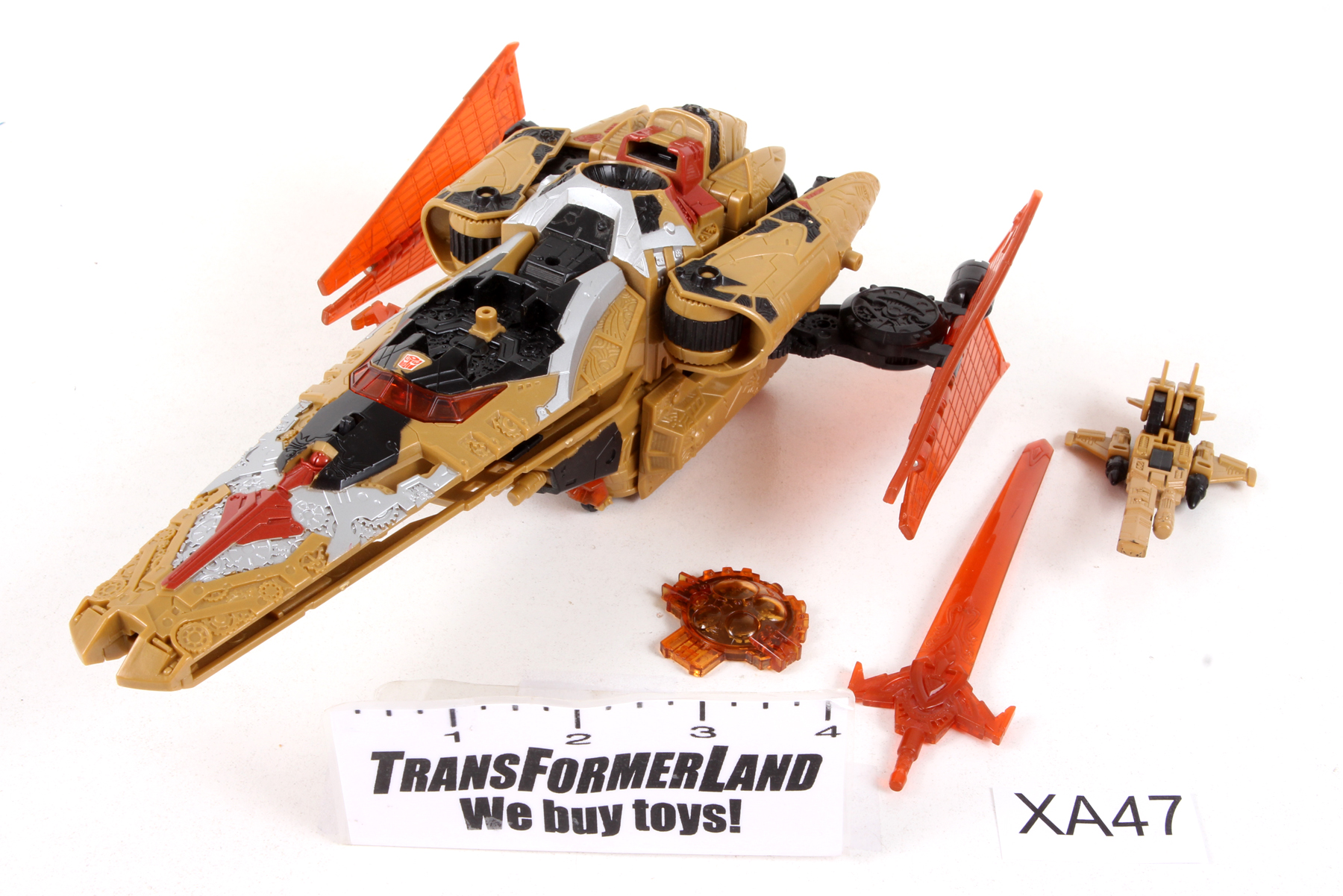 Complete Transformers® Cybertron Voyager Class Galaxy Force Vector ...