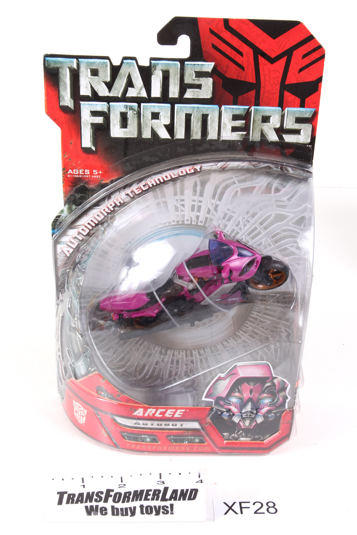Sealed Transformers® Movie Deluxe Class Arcee SKU 356228 ...