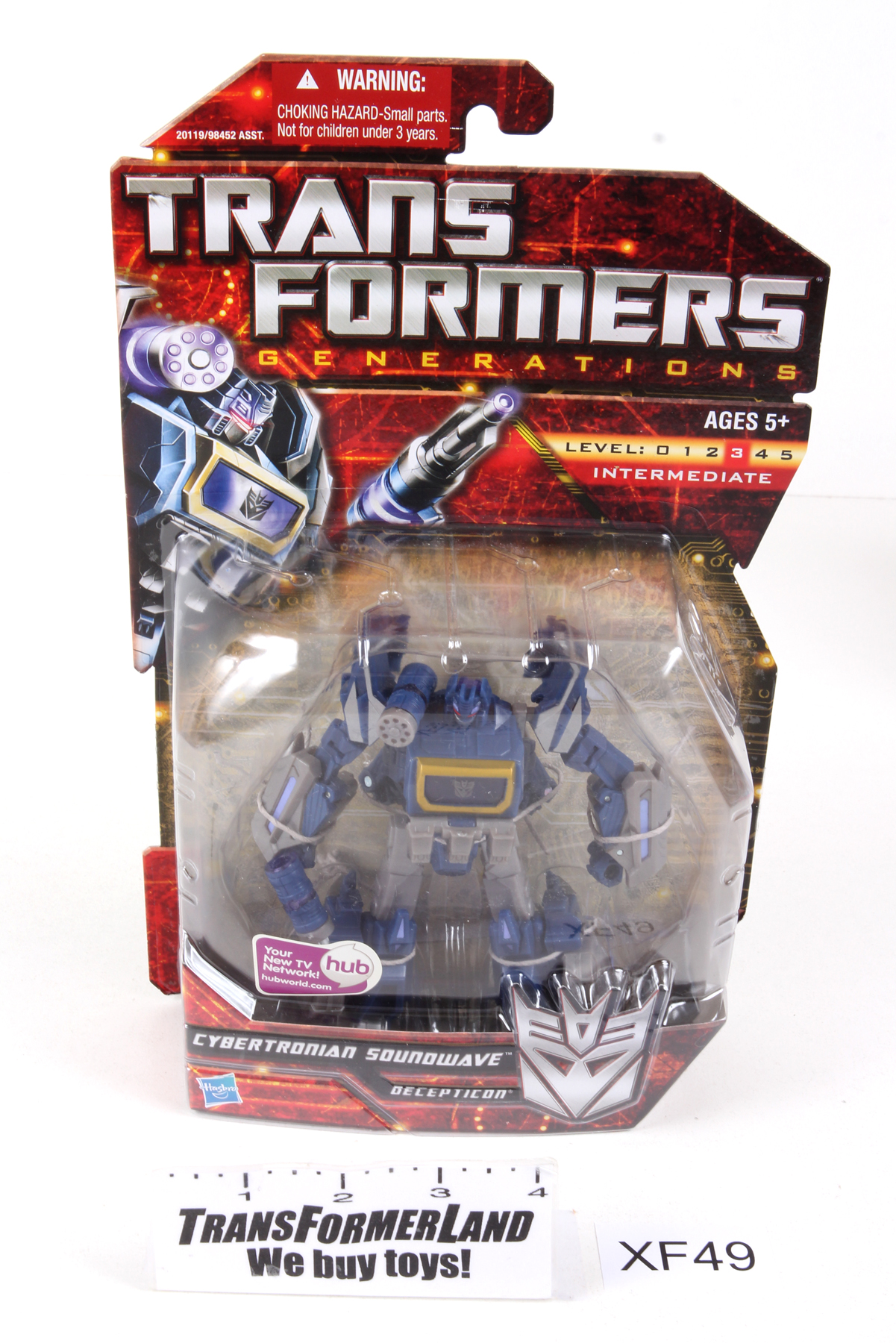 Sealed Transformers® Generations Deluxe Class Cybertronian Soundwave ...