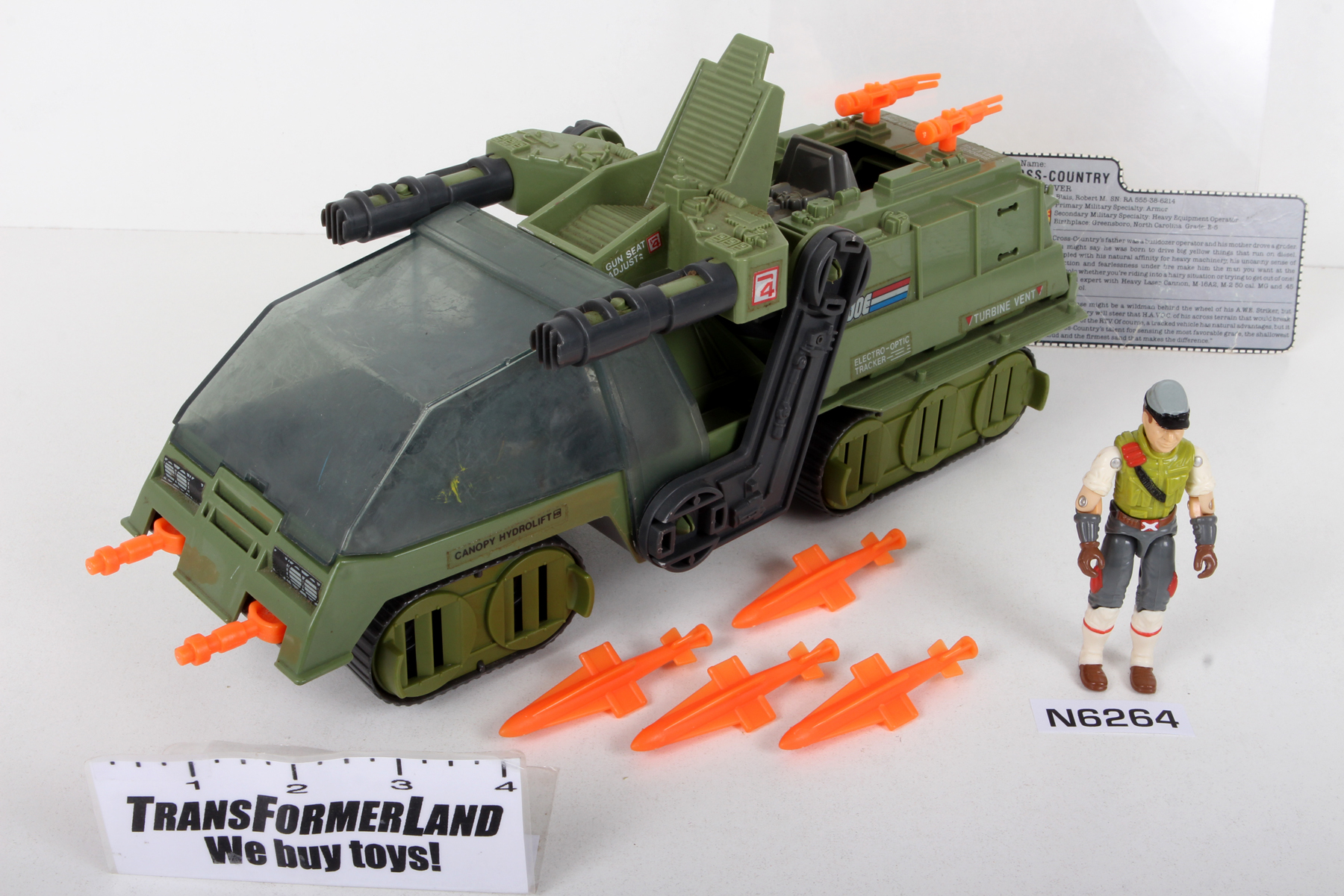 Complete G.I. Joe® A Real American Hero (ARAH) Vehicle and Driver Sets ...