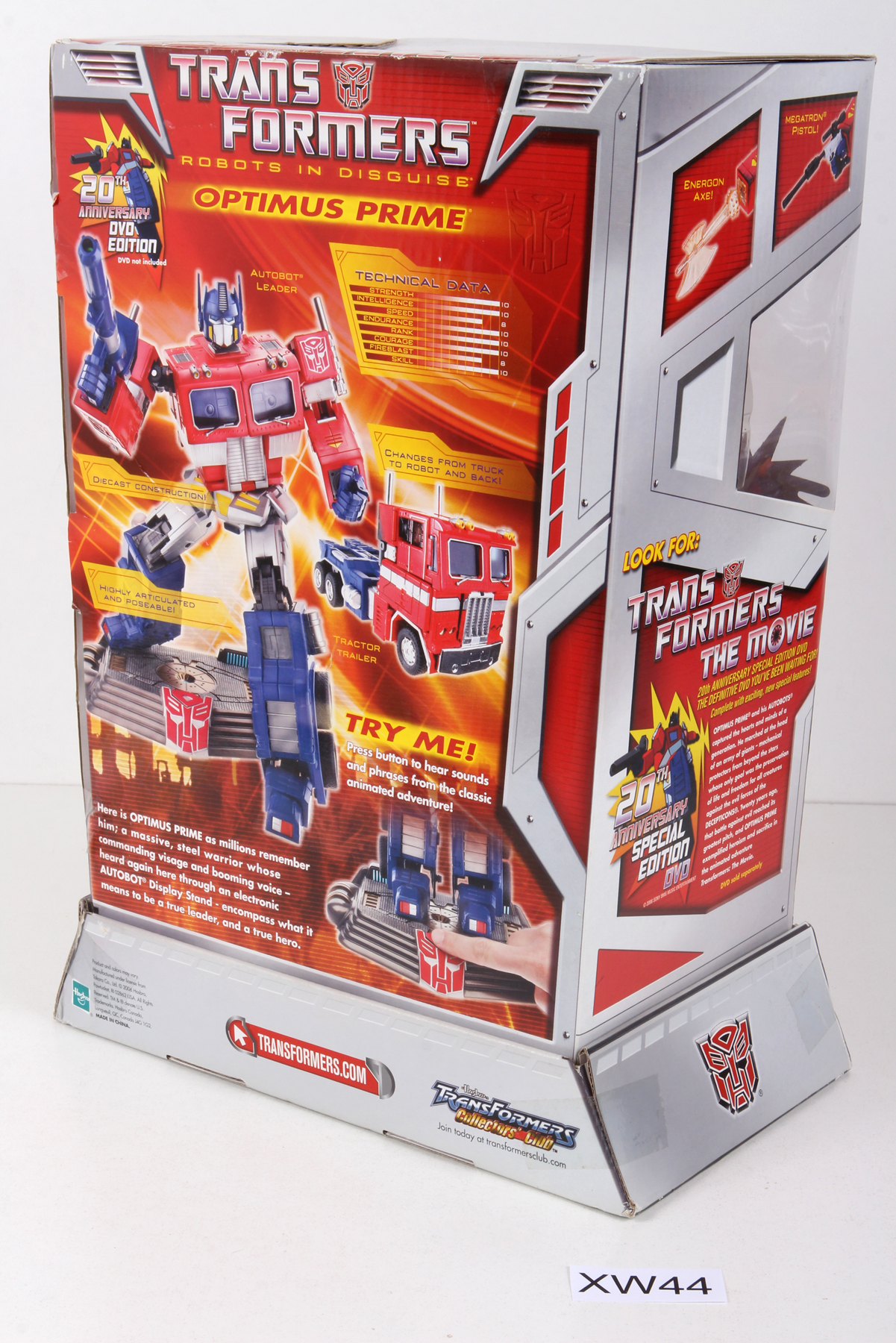 Sealed Transformers® Masterpiece Masterpiece Optimus Prime (20th ...