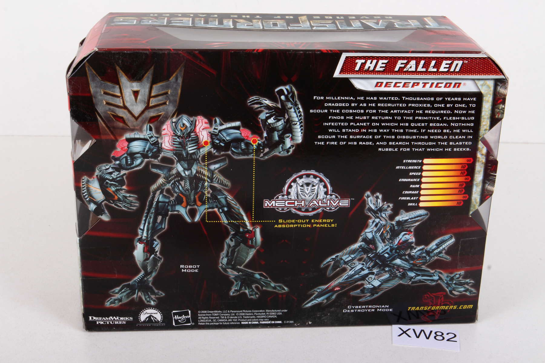 Sealed Transformers® Movie - Revenge of the Fallen (ROTF) Voyager Class ...