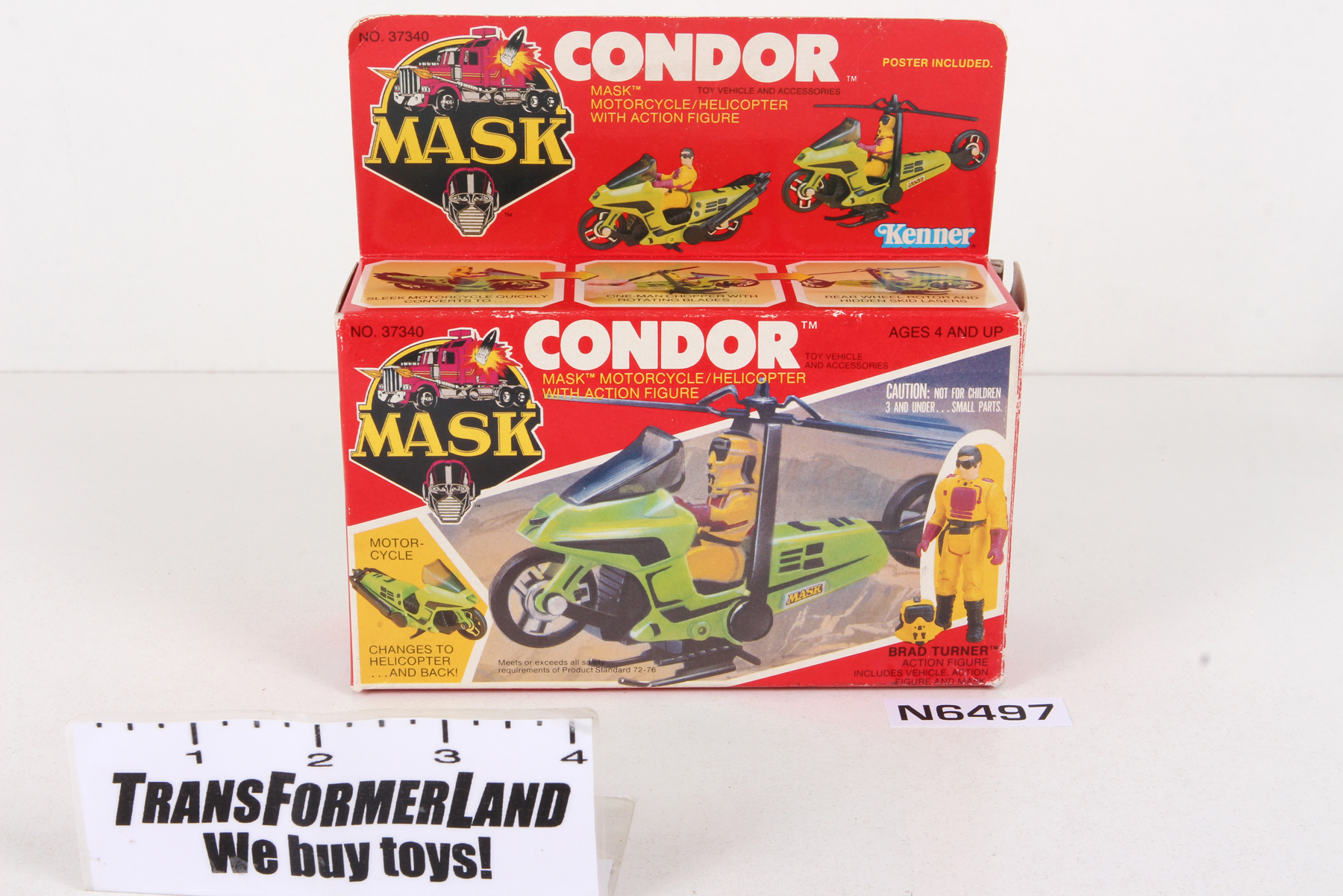 Packaged, not sealed M.A.S.K.® Series 1 Vehicles Condor SKU 359056 ...