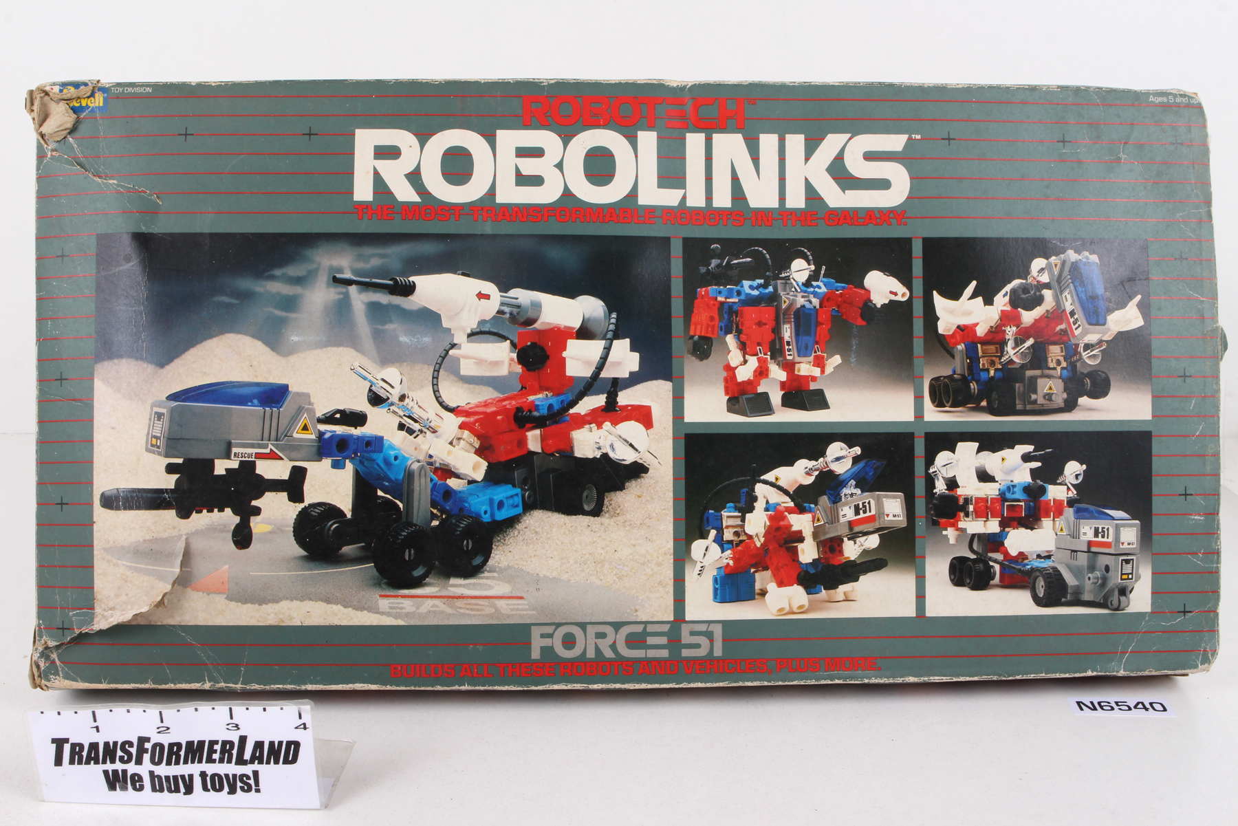 Packaged, not sealed Macross / Robotech® Robolinks Construction Sets ...