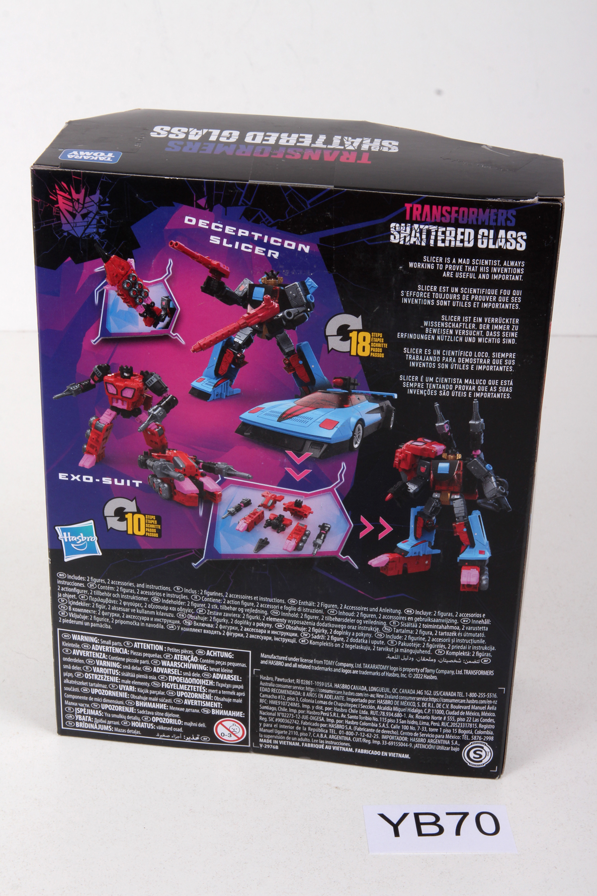 Sealed Transformers® Shattered Glass Collection Voyager Class ...