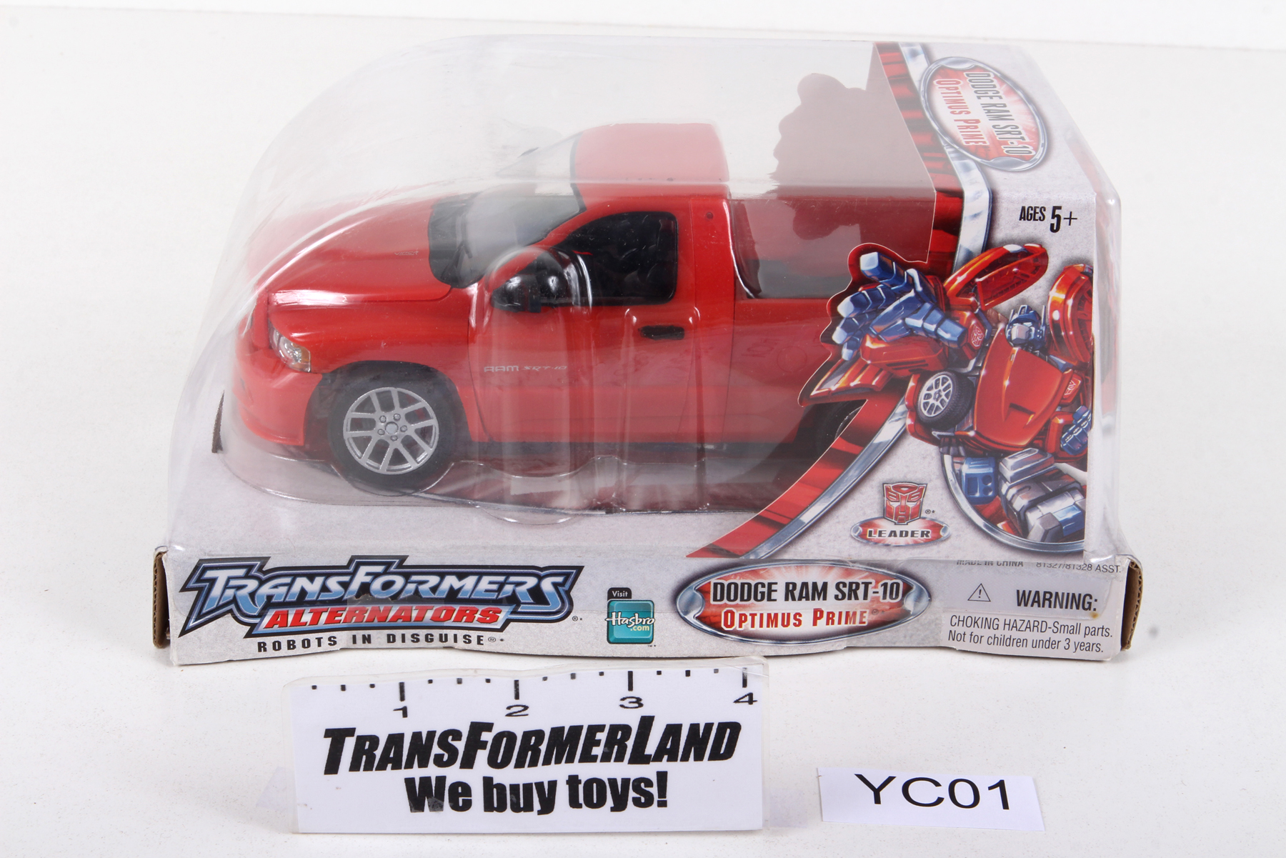 Sealed Transformers® Alternators 1:24 Scale Optimus Prime SKU 359681 ...