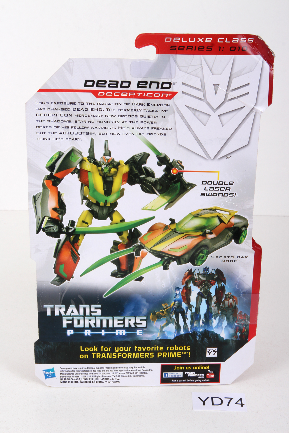 Transformers Prime Dead End