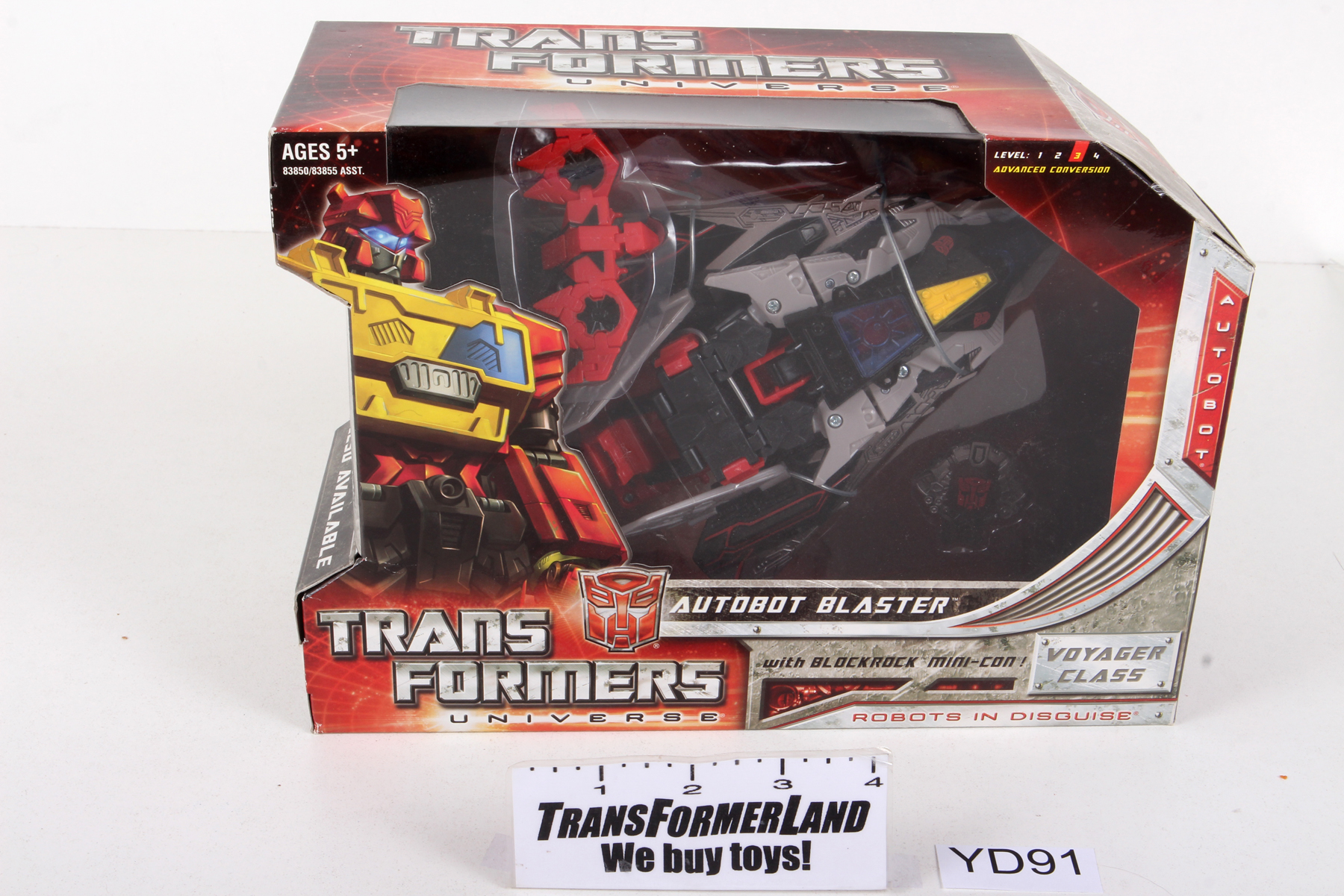 Sealed Transformers® Universe 2 Voyager Class Autobot Blaster with ...