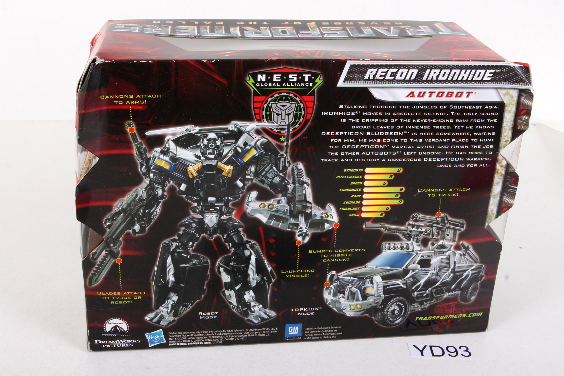 Sealed Transformers® Movie - Revenge of the Fallen (ROTF) Voyager Class ...