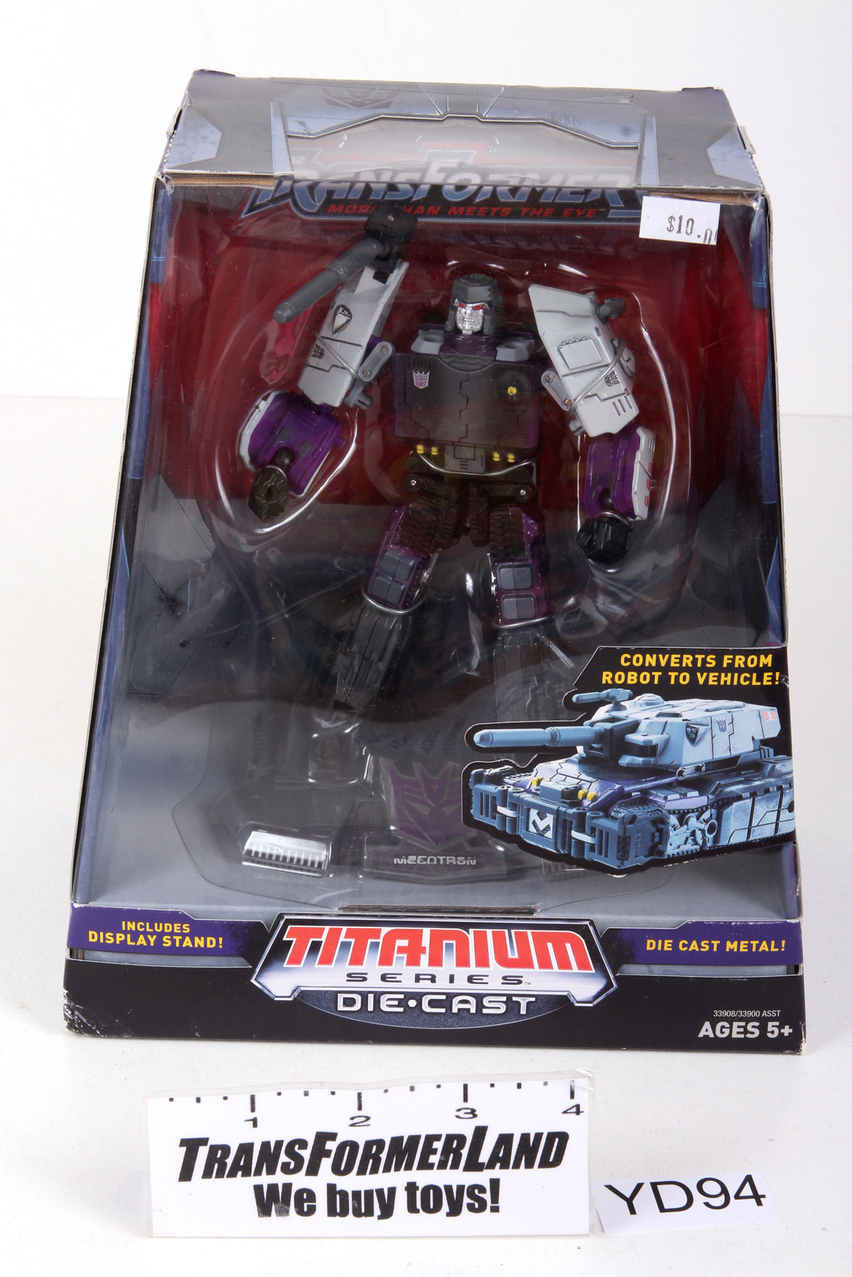 Sealed Transformers® Titanium 6 Inch Cybertron Heroes Megatron SKU ...