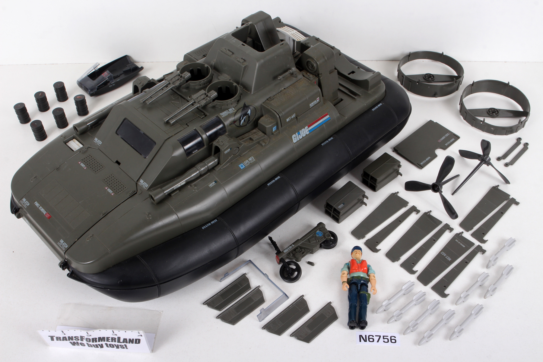 Complete G.I. Joe® A Real American Hero (ARAH) Vehicle and Driver Sets ...