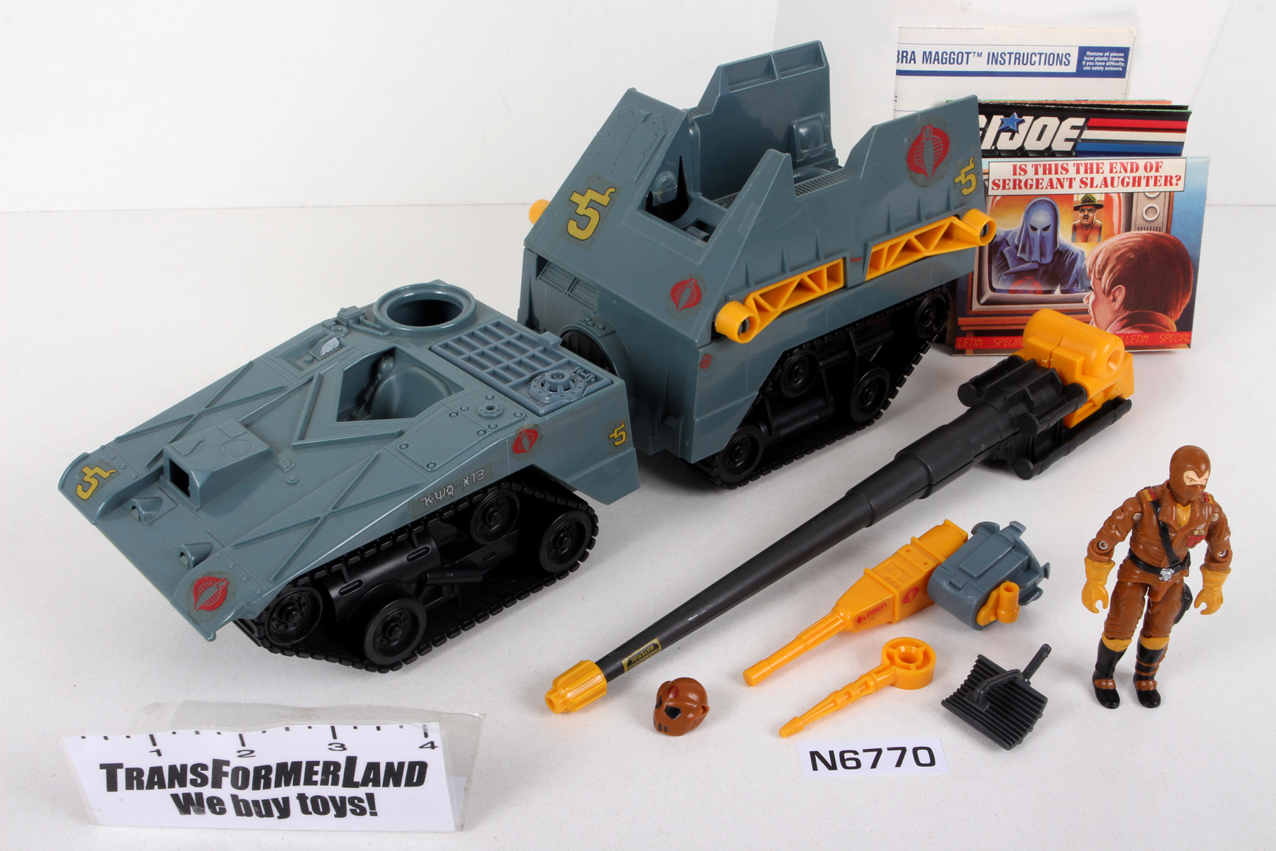 Complete G.I. Joe® A Real American Hero (ARAH) Vehicle and Driver Sets ...
