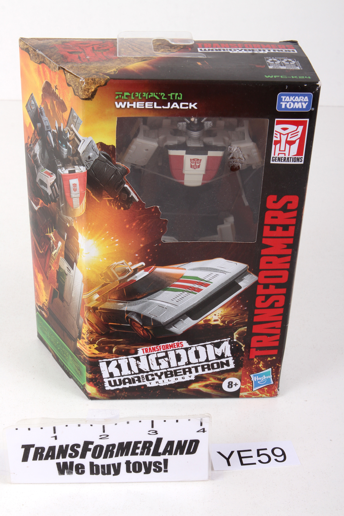 Sealed Transformers® War for Cybertron - Kingdom Deluxe Class Wheeljack ...