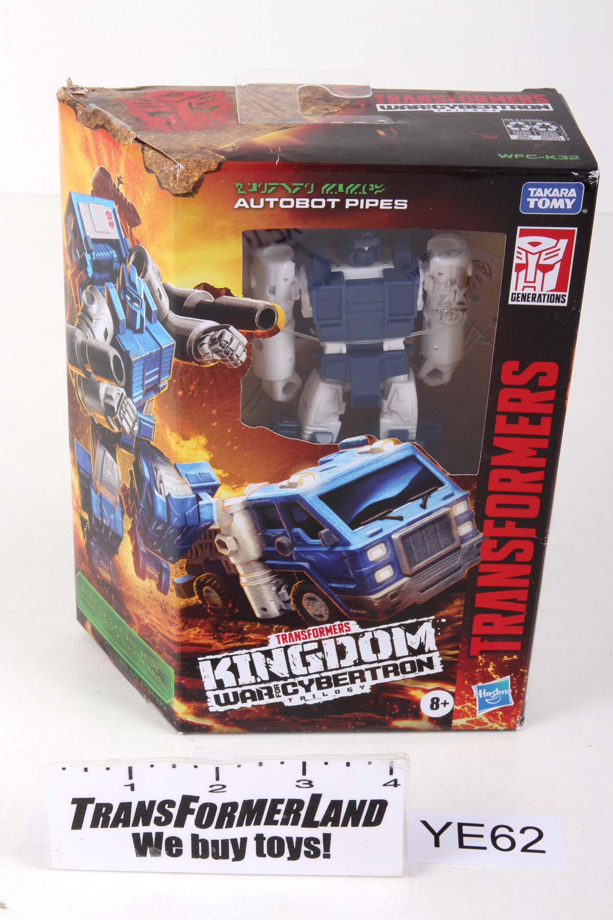 Sealed Transformers® War for Cybertron - Kingdom Deluxe Class Autobot ...