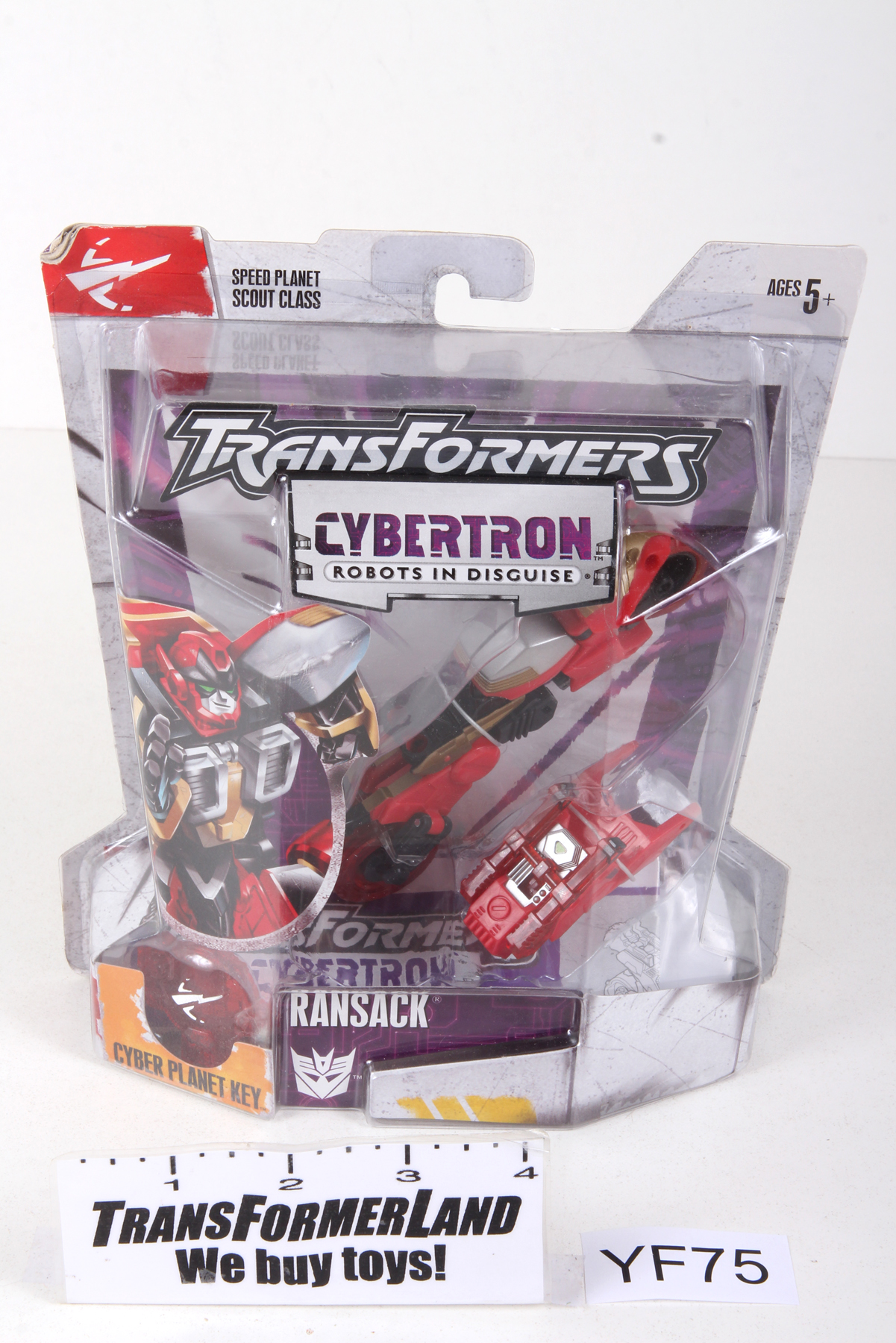 Sealed Transformers® Cybertron Scout Class Ransack SKU 359979 ...