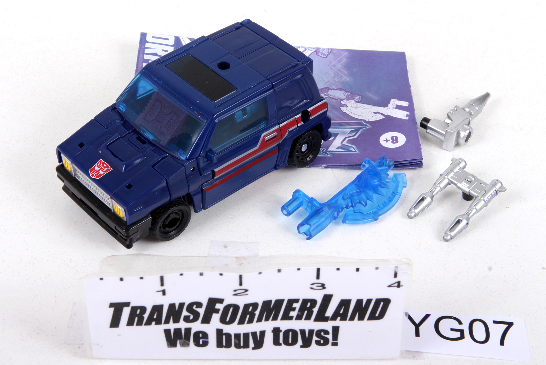 Complete Transformers® Legacy (Generations) Deluxe Class Autobot Skids ...