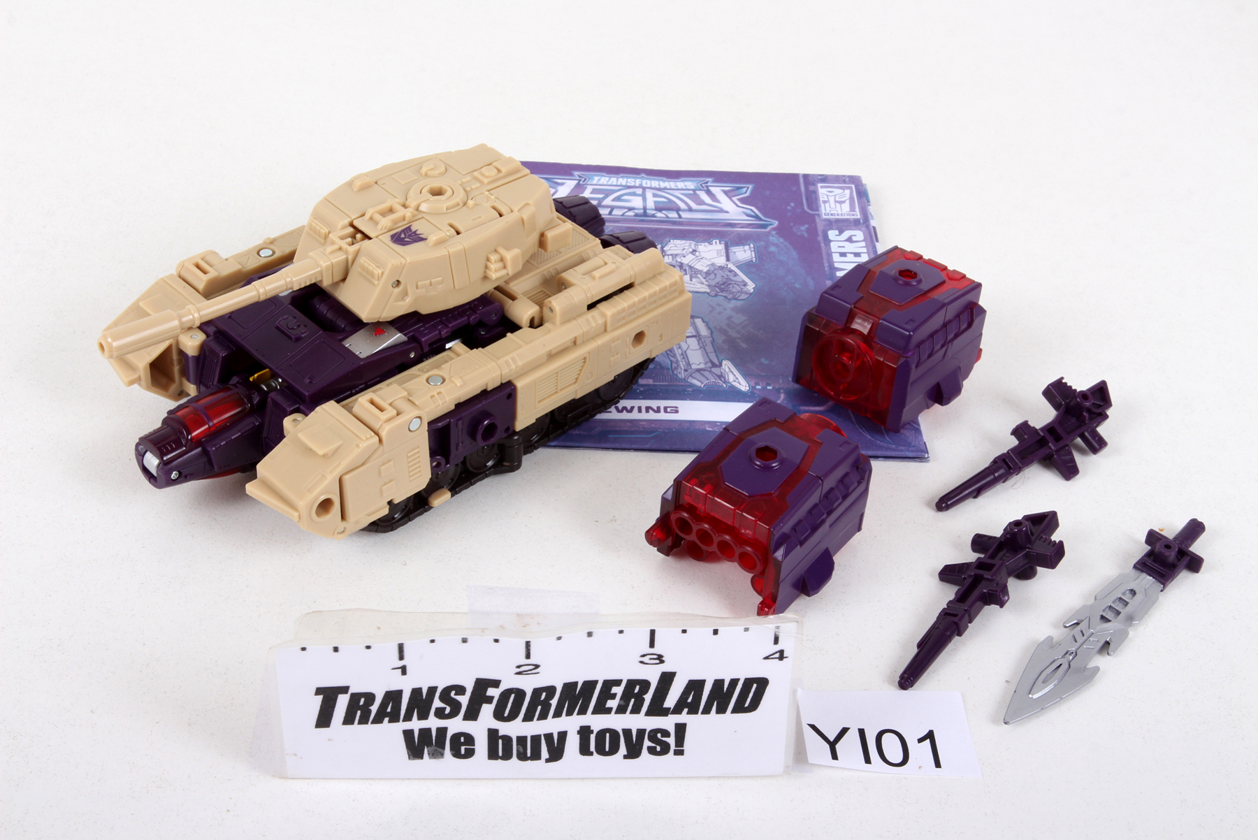 Complete Transformers® Legacy (Generations) Leader Class Blitzwing SKU ...